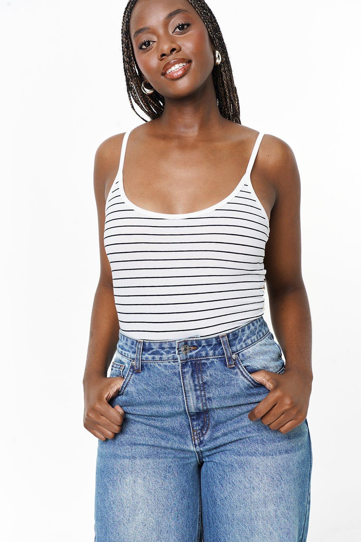 Seamless Stripe Cami Top