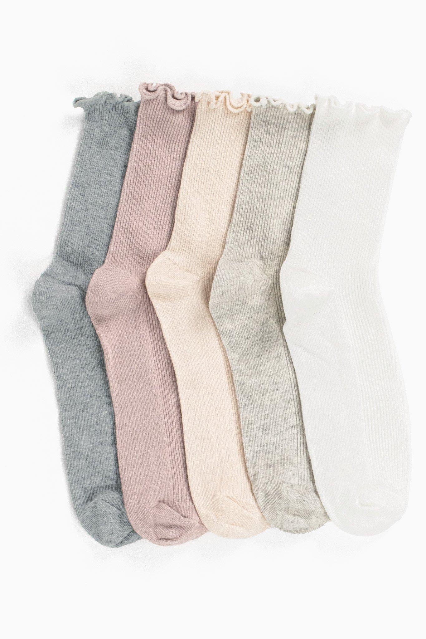 5 Pack Anklet Sock