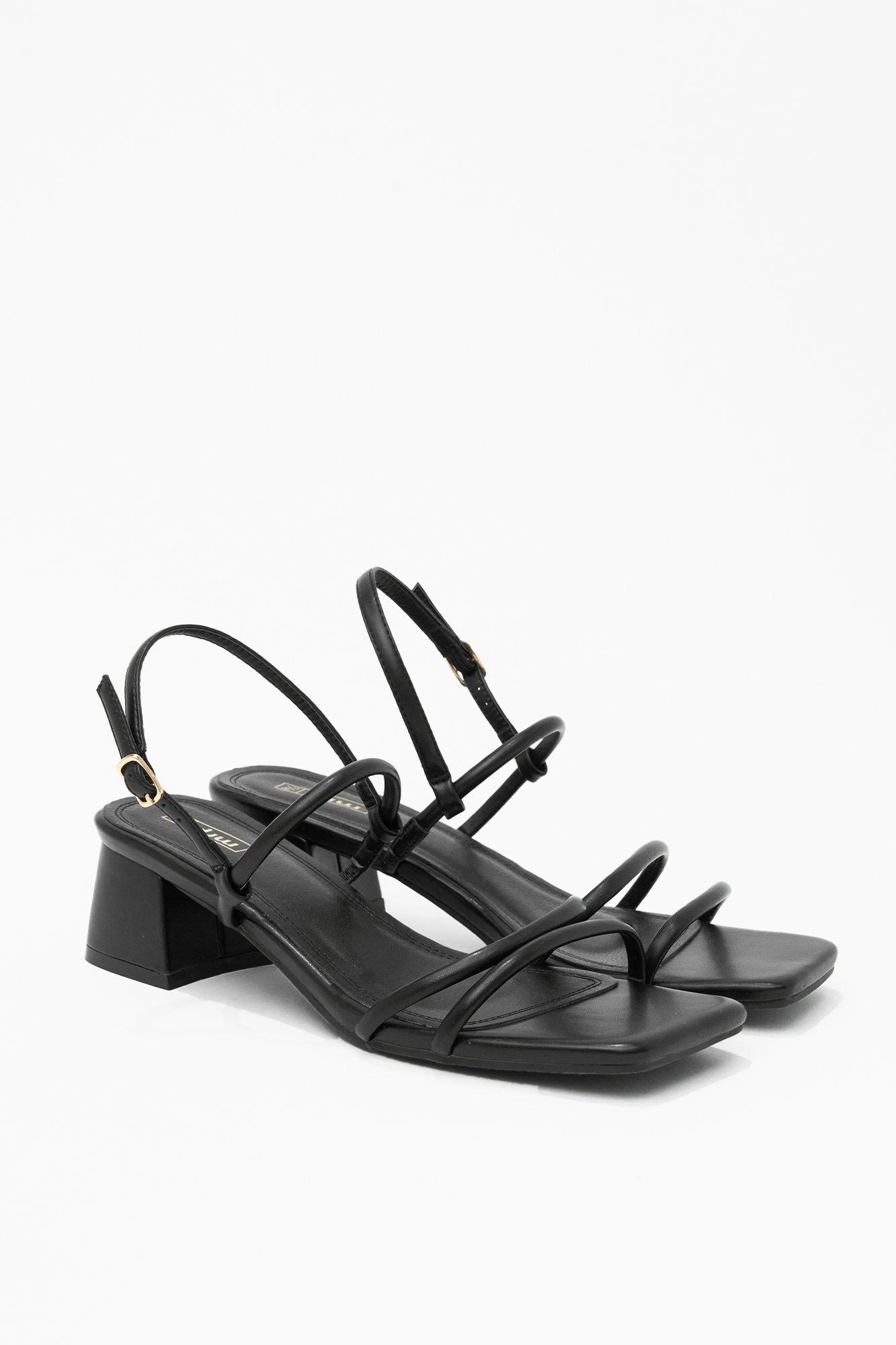 Ankle Strap Block Heel