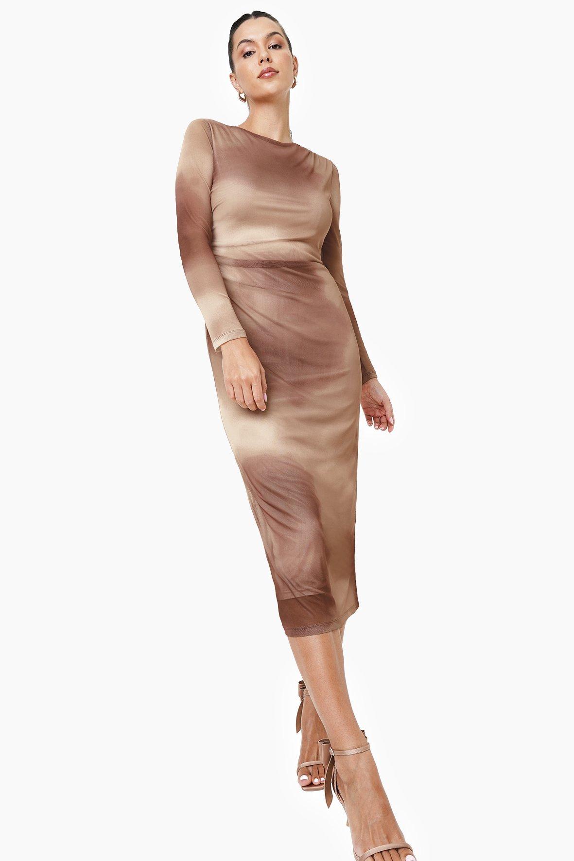 Mesh Bodycon Dress