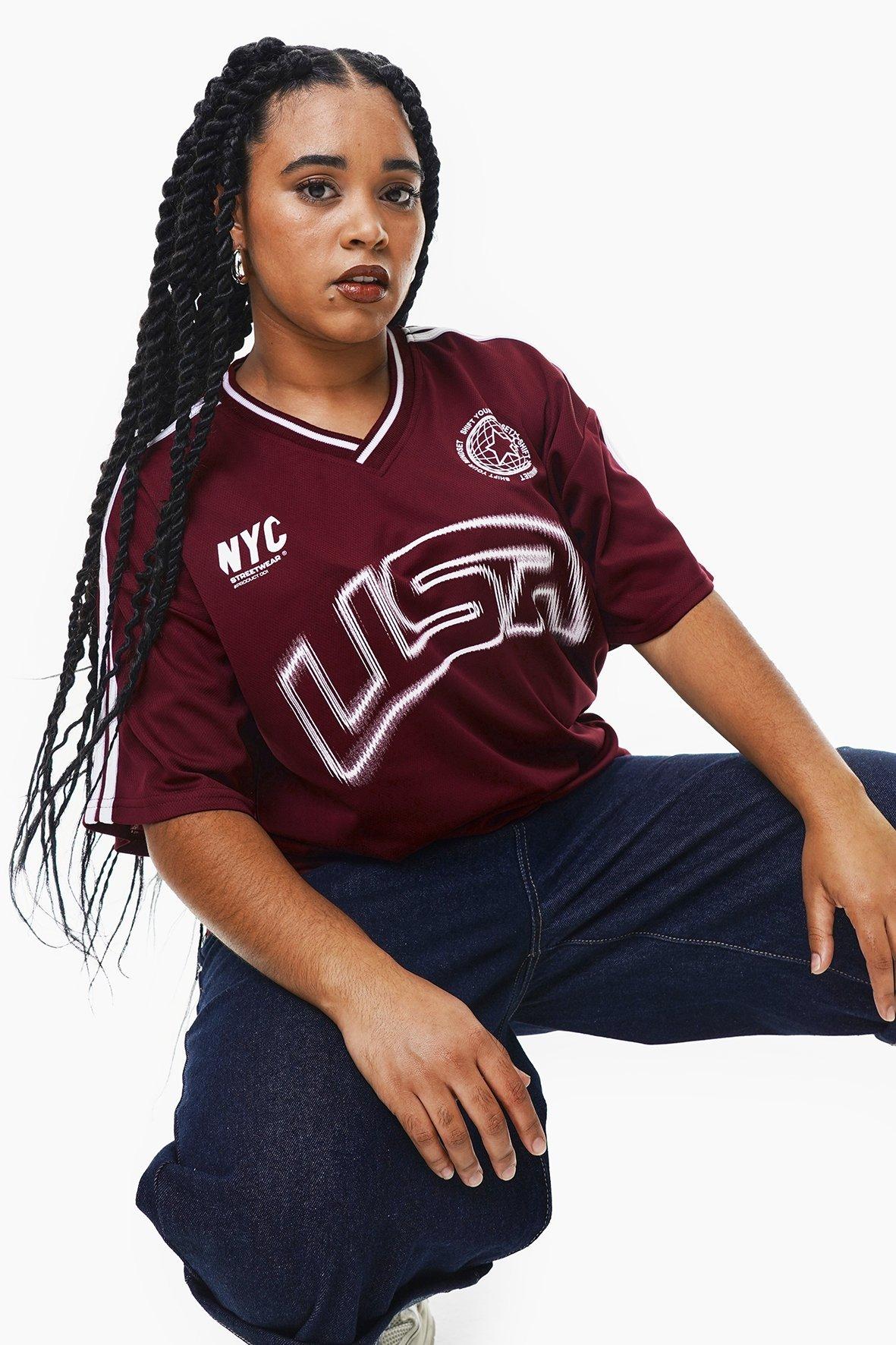 Oversized Football T-Shirt