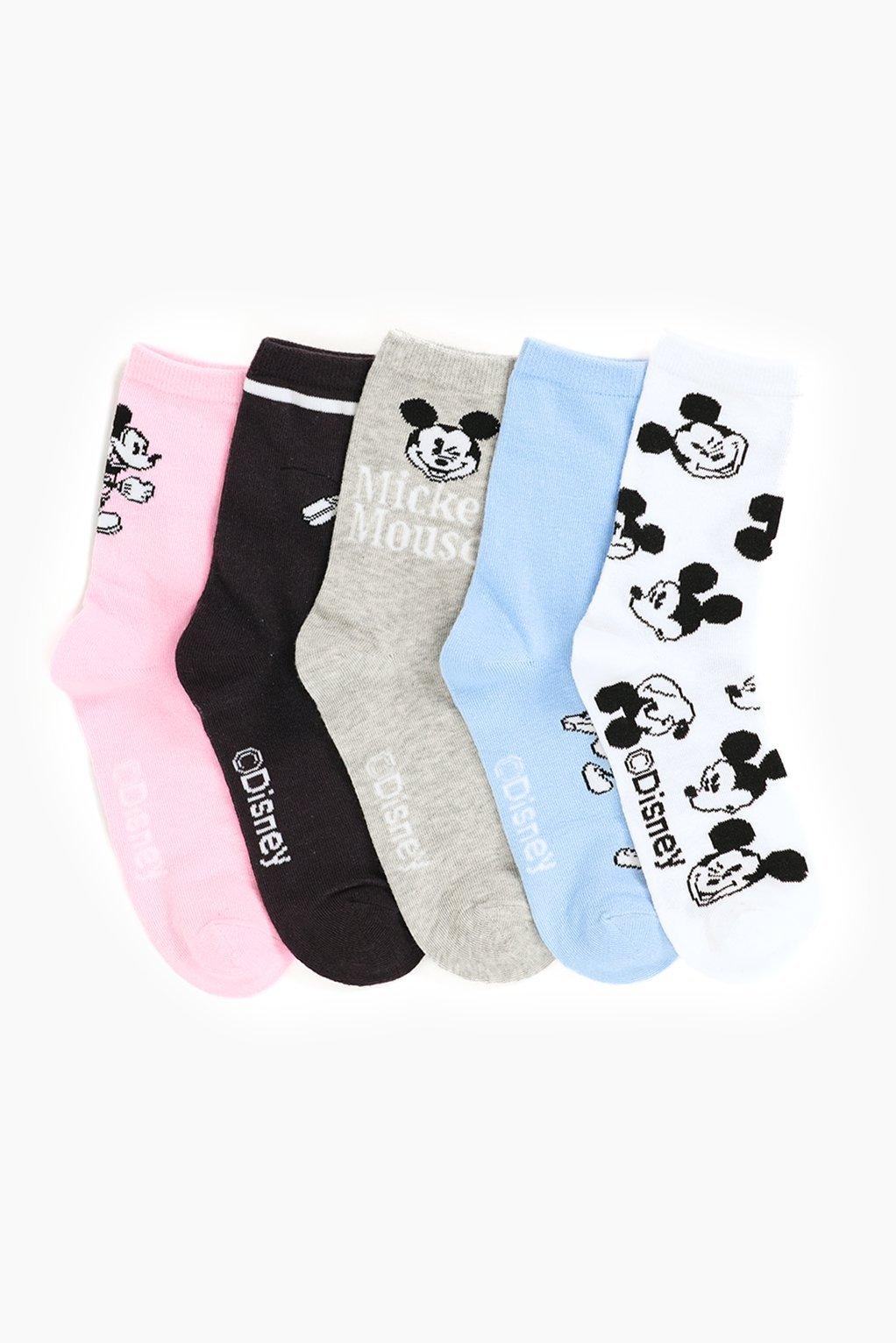 Mickey Mouse 5 Pack Socks
