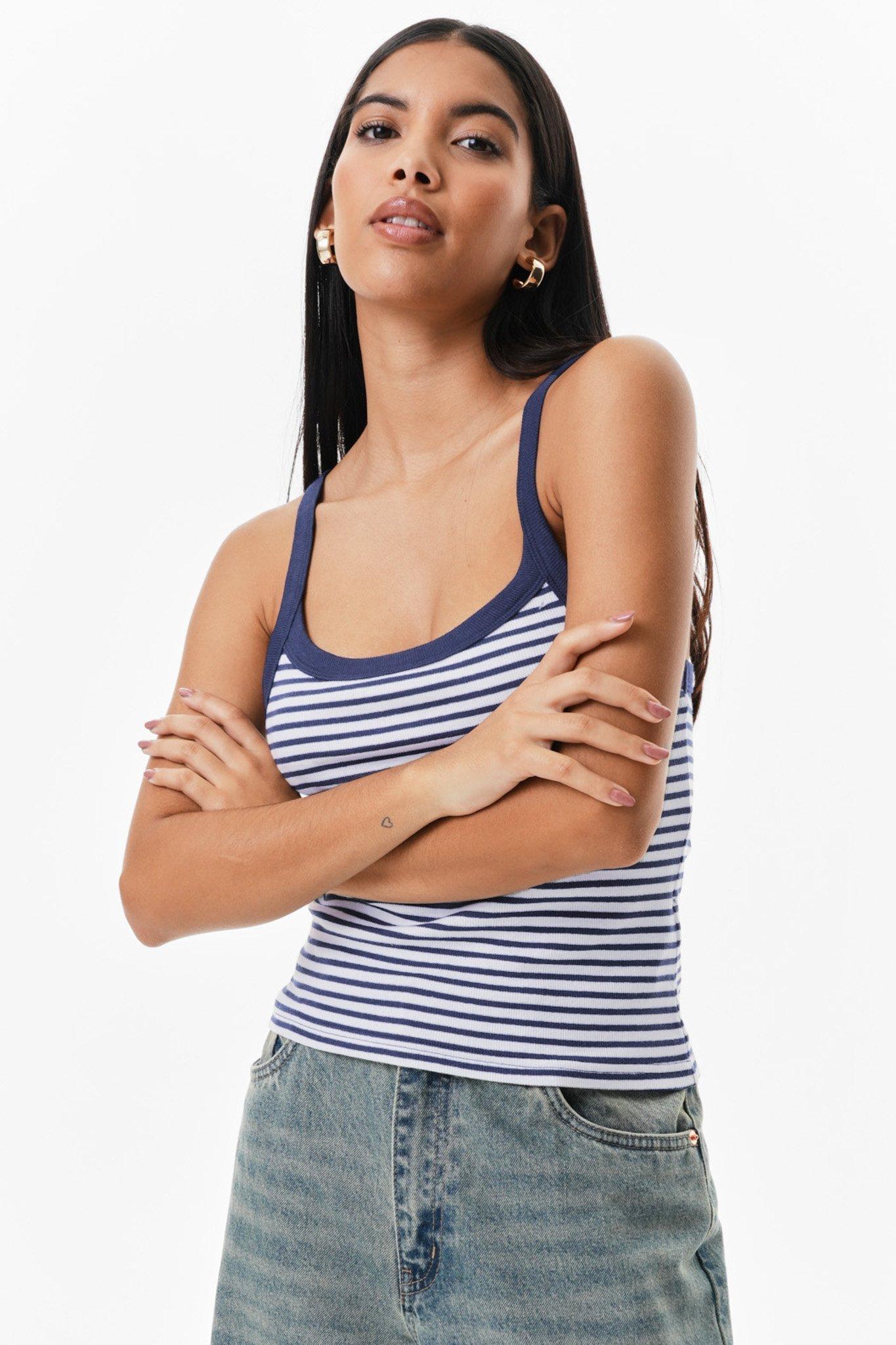 Stripe Cami Top