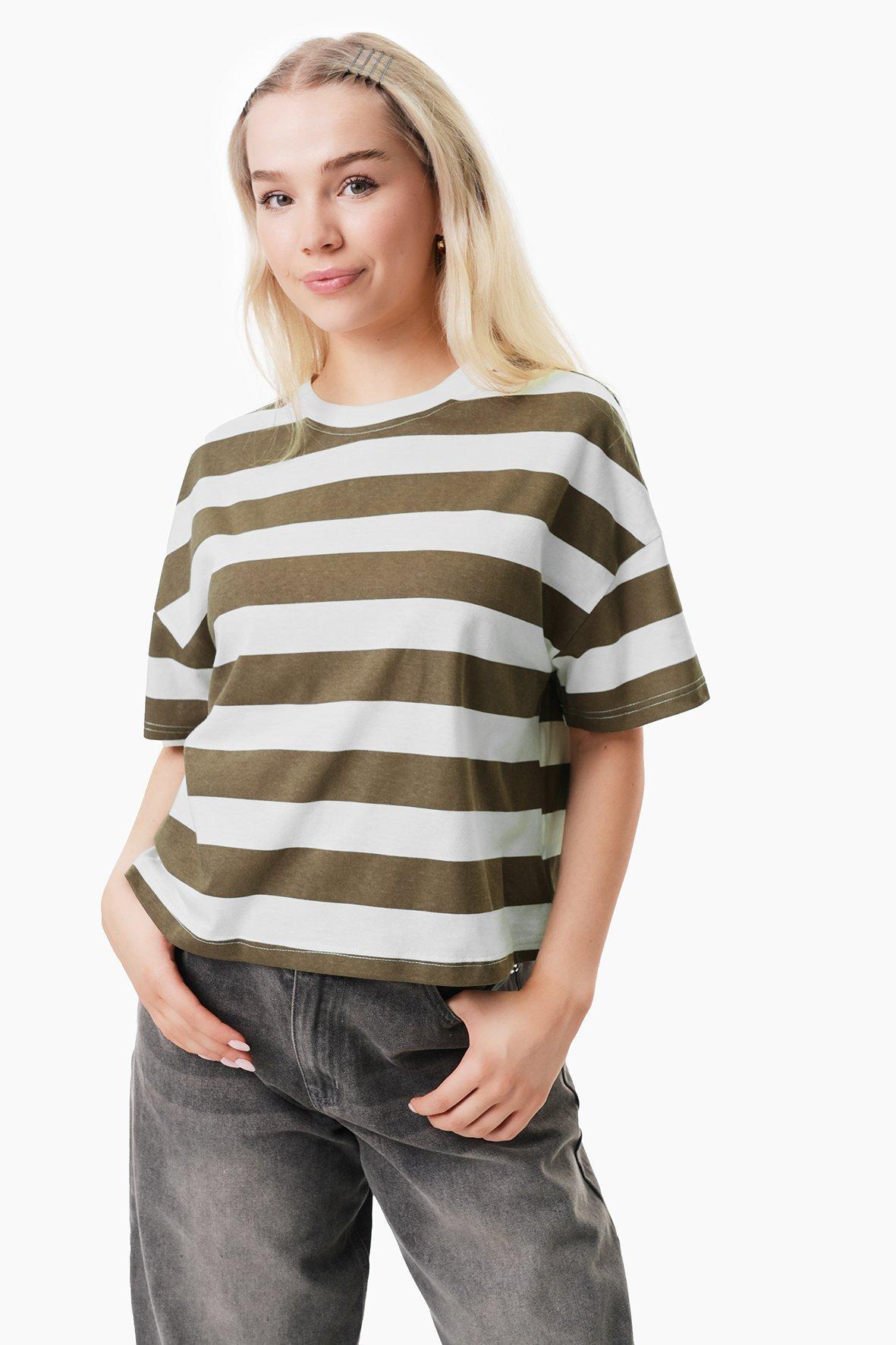 Stripe Boxy T-Shirt