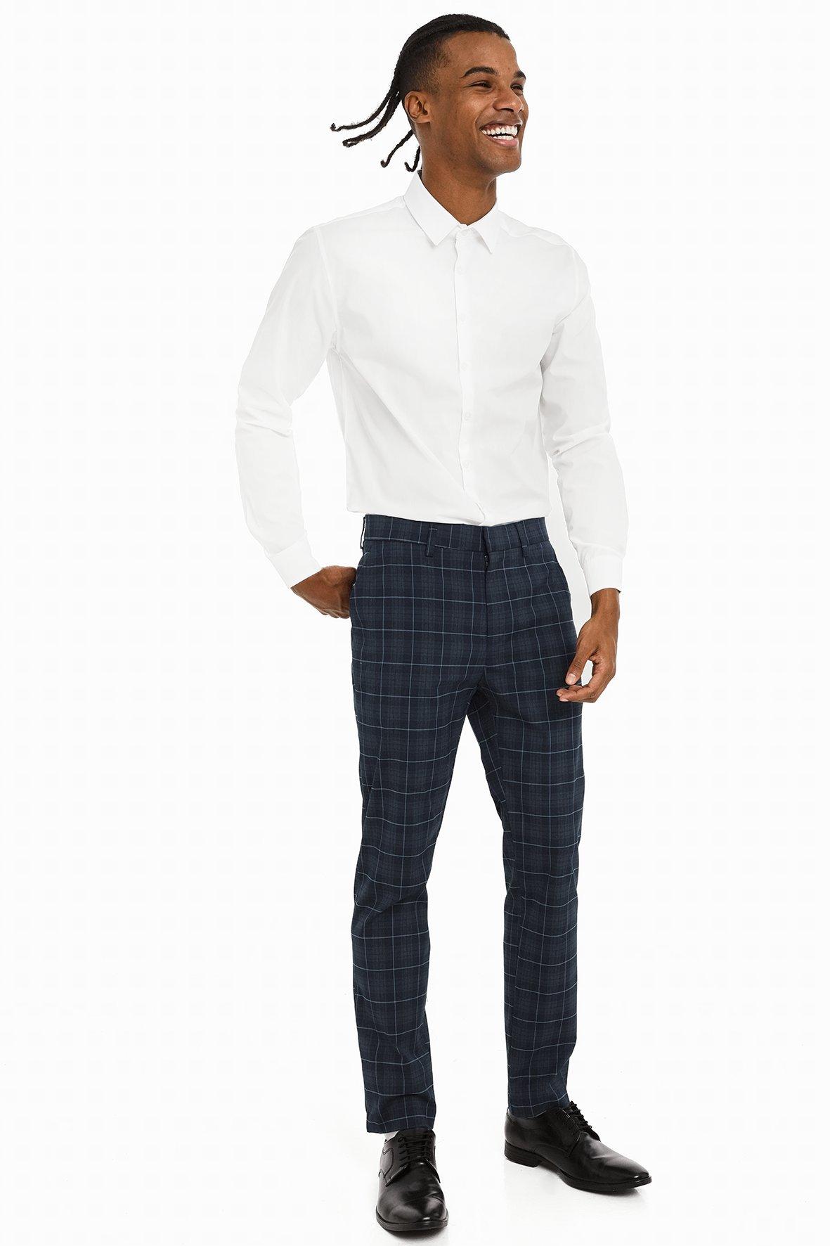Smart Check Pants