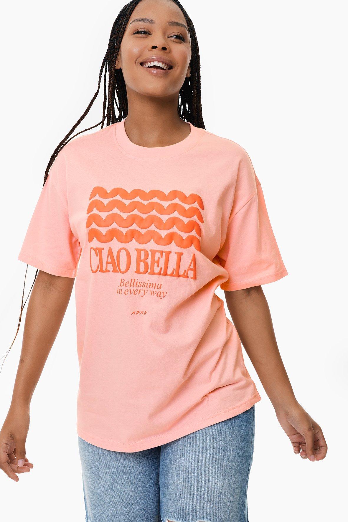 Ciao Bella Oversized T-Shirt