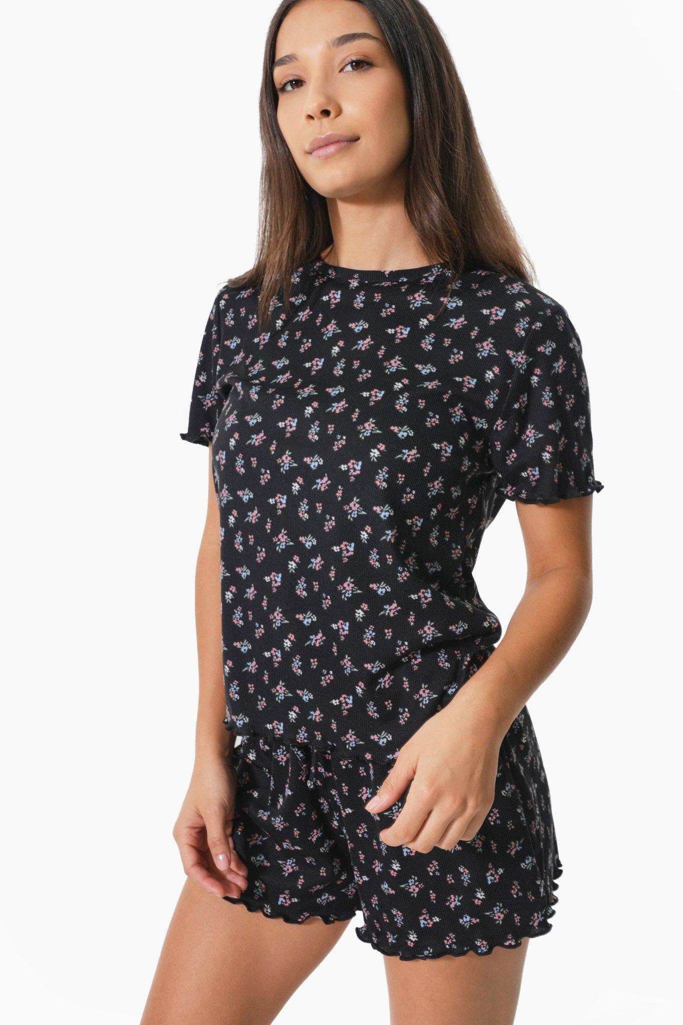 Floral Sleep Top
