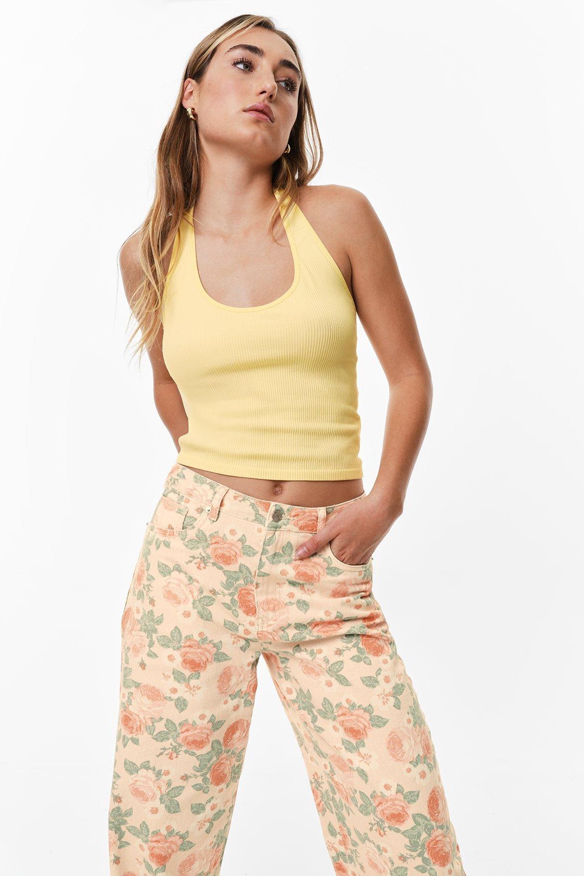 Seamless Halter Neck Top