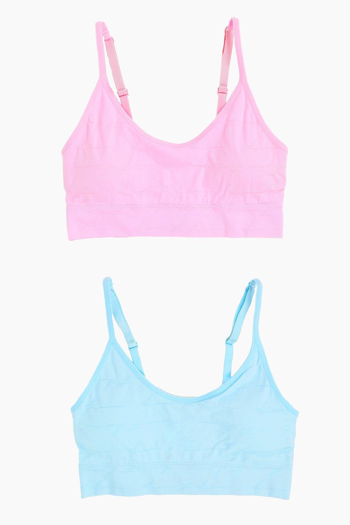 2 Pack Crop Bras