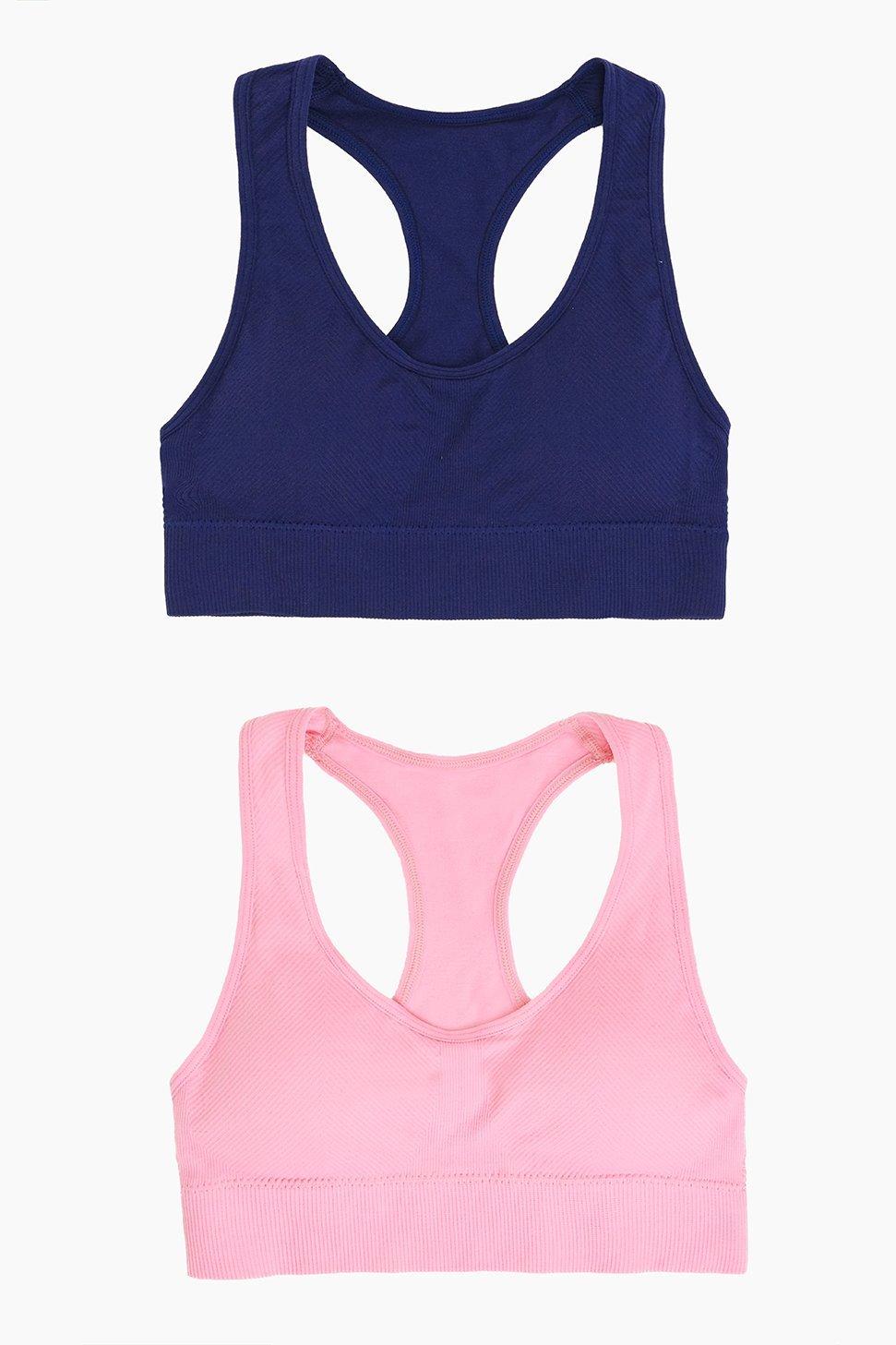 2 Pack Crop Bras