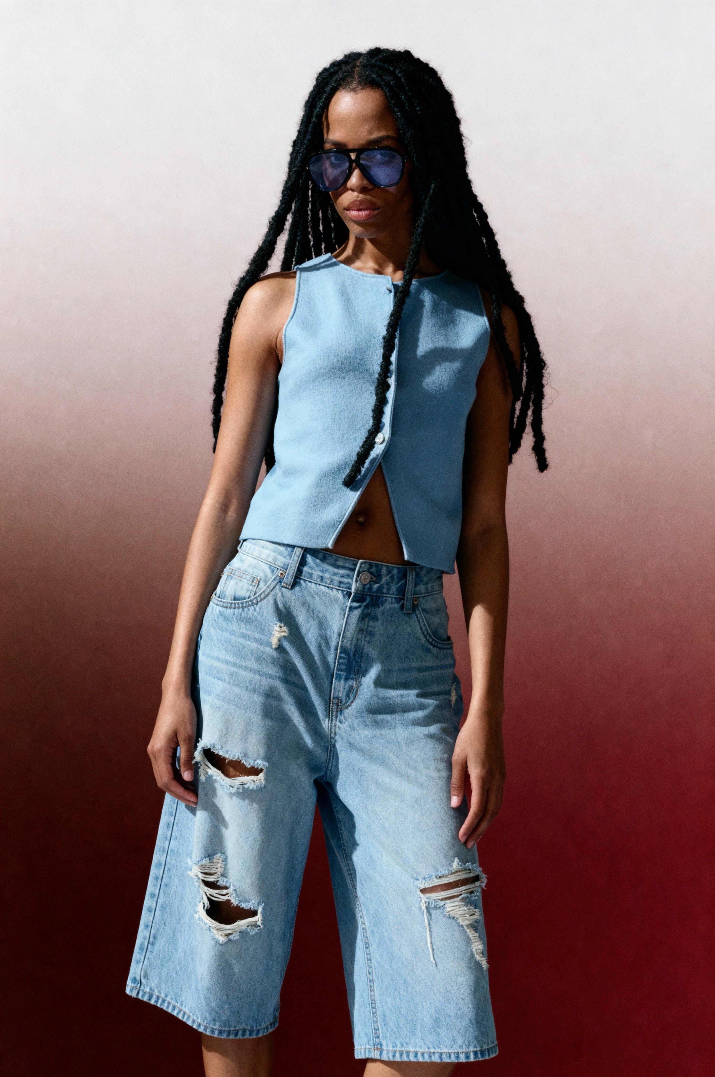 Super Baggy Denim Jorts