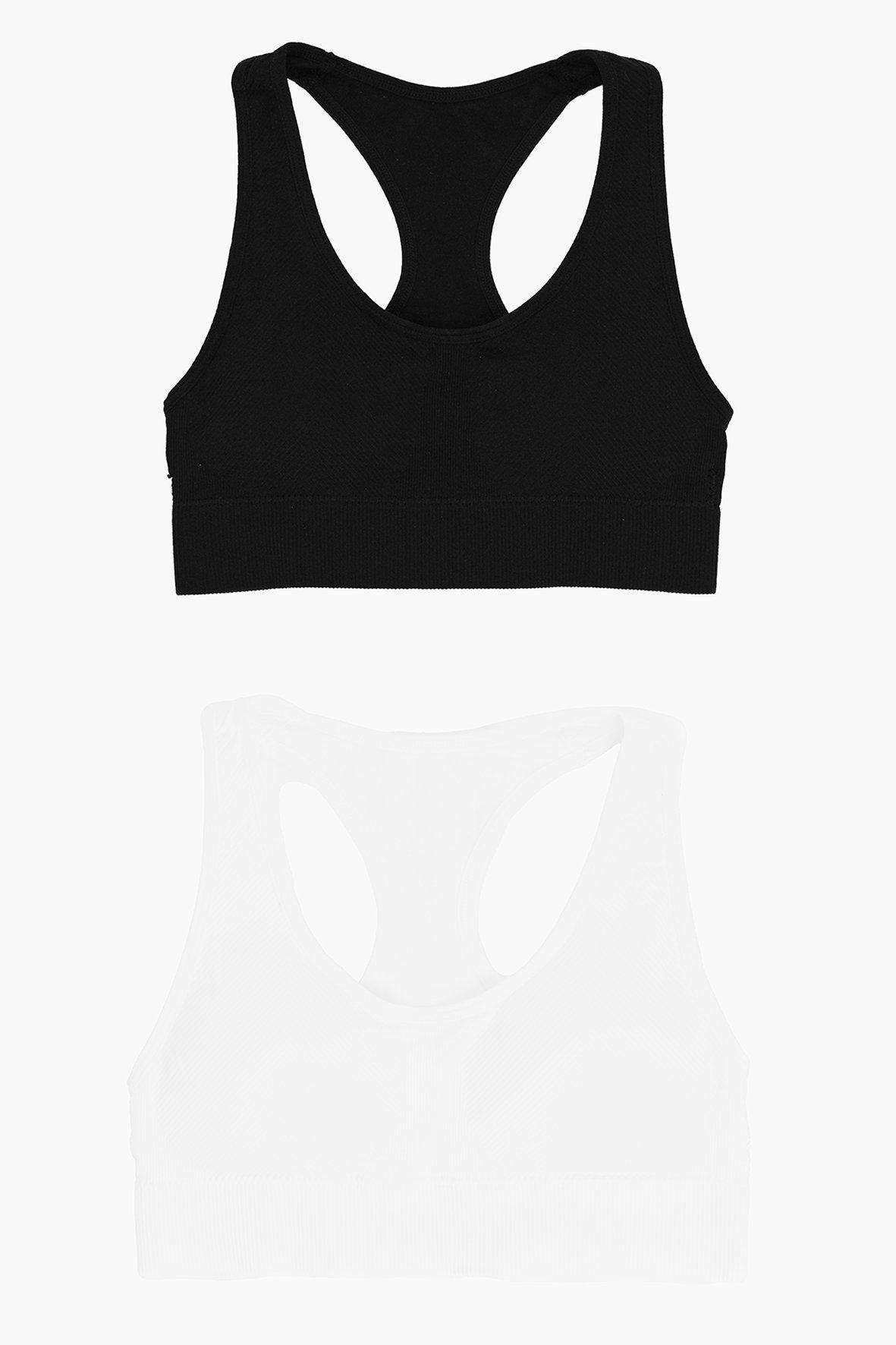 2 Pack Crop Bras