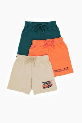 3 Pack Shorts