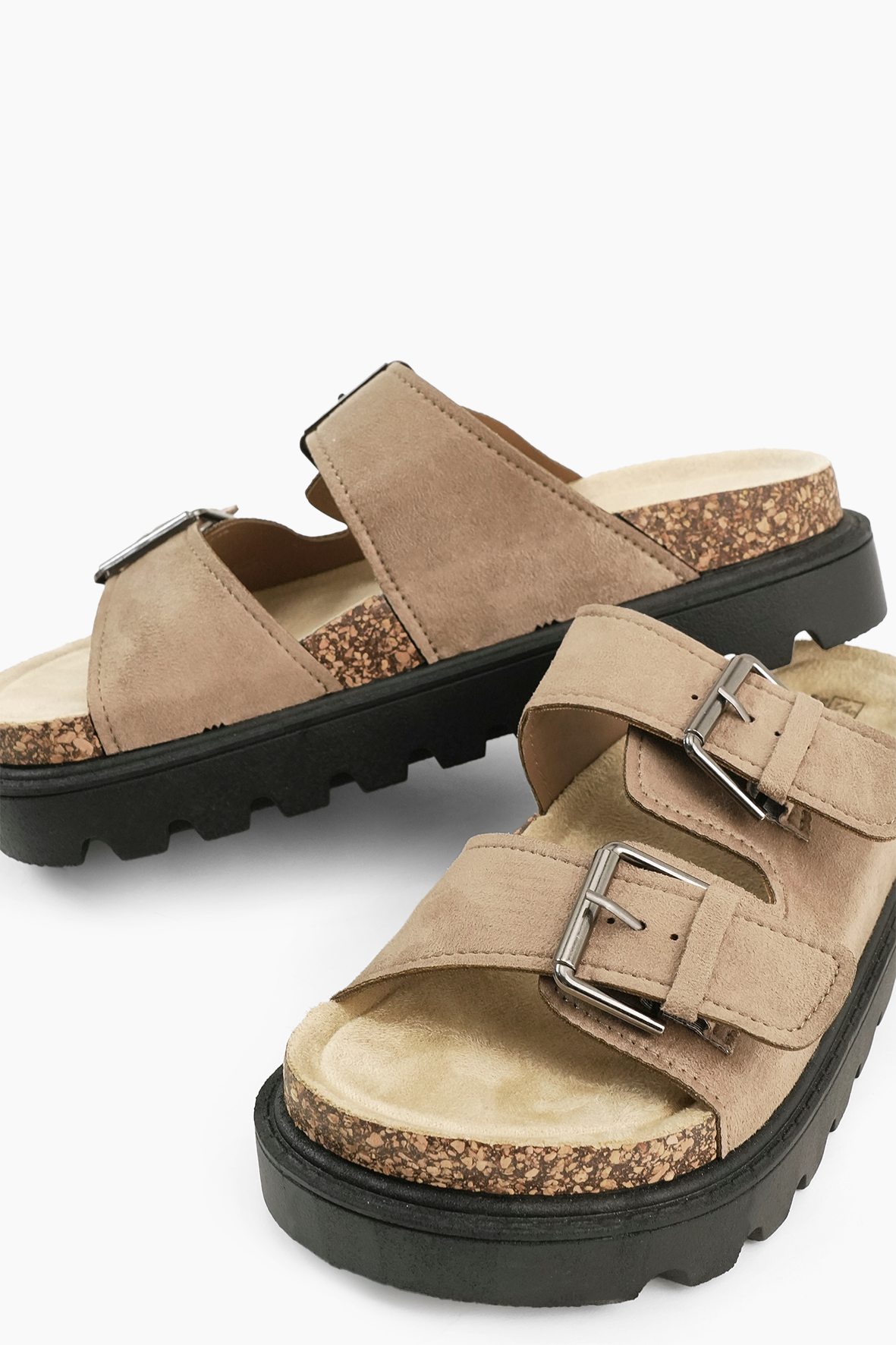 Double Buckle Slides
