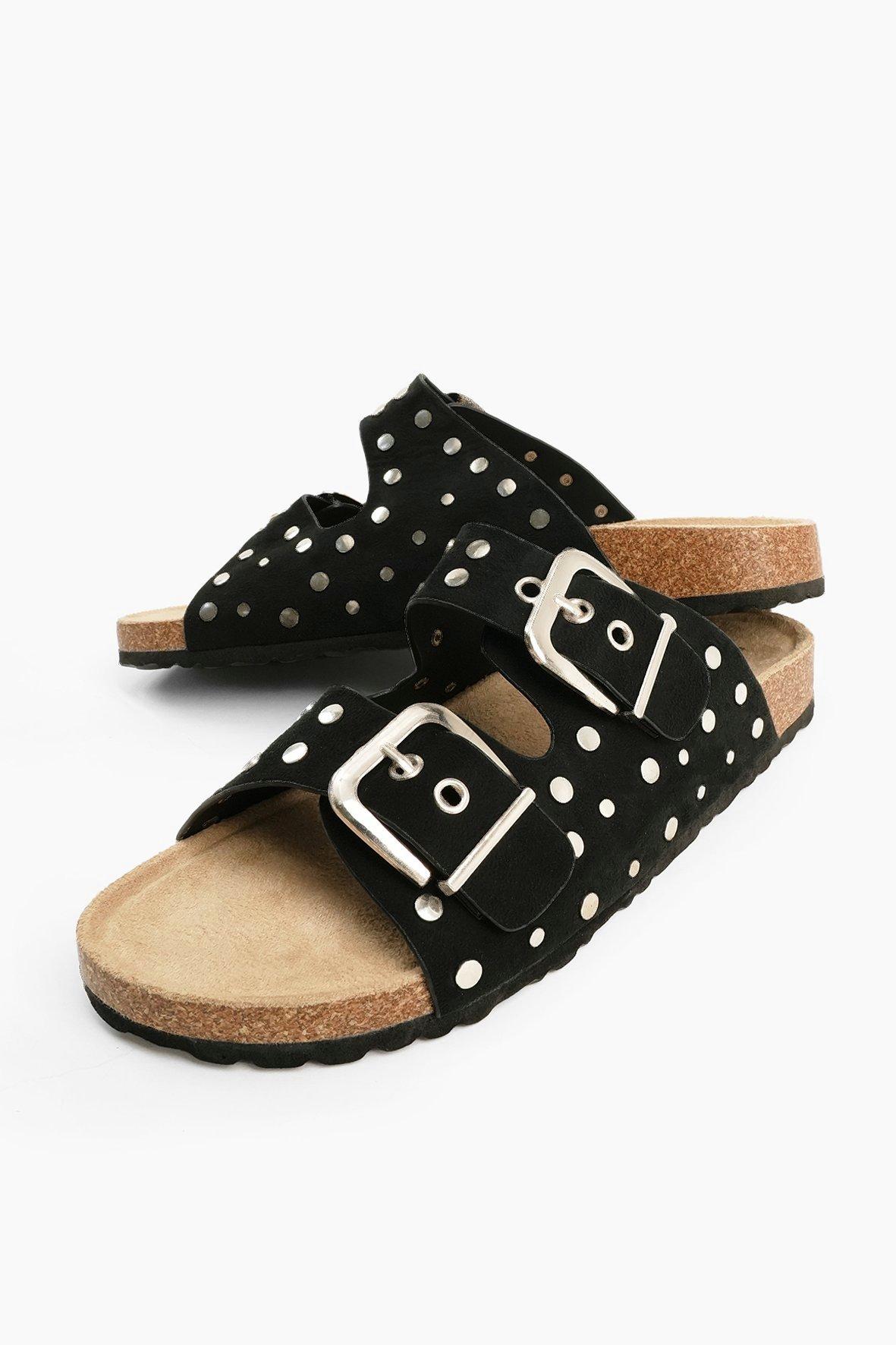 Stud Double Buckle Slides