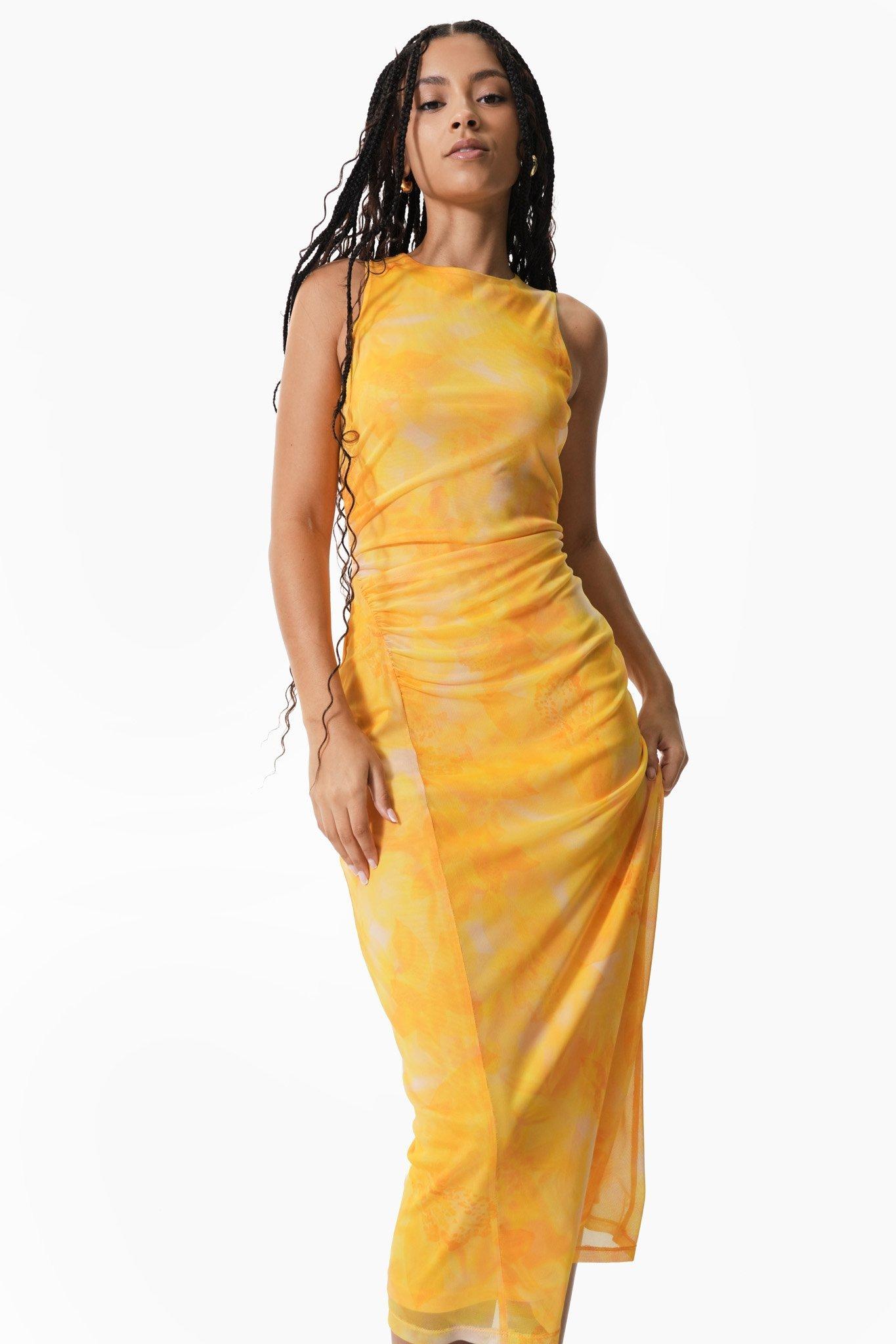 Mesh Bodycon Dress