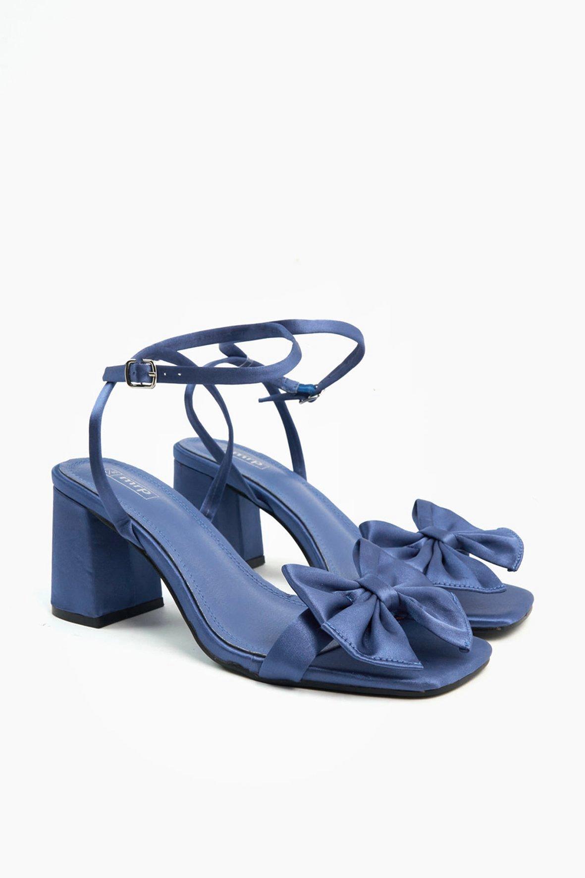 Bow Block Heel