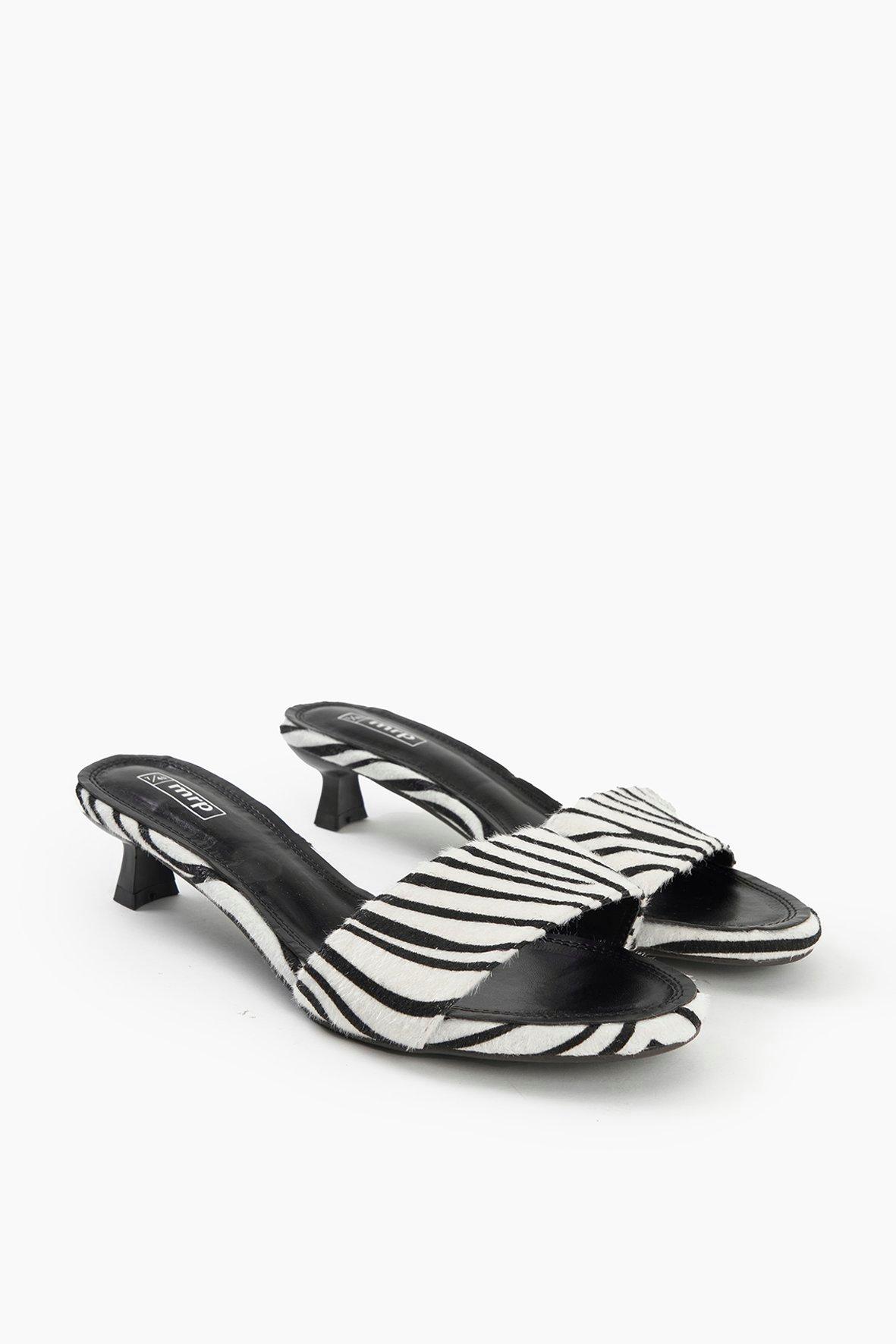 Zebra Kitten Heel