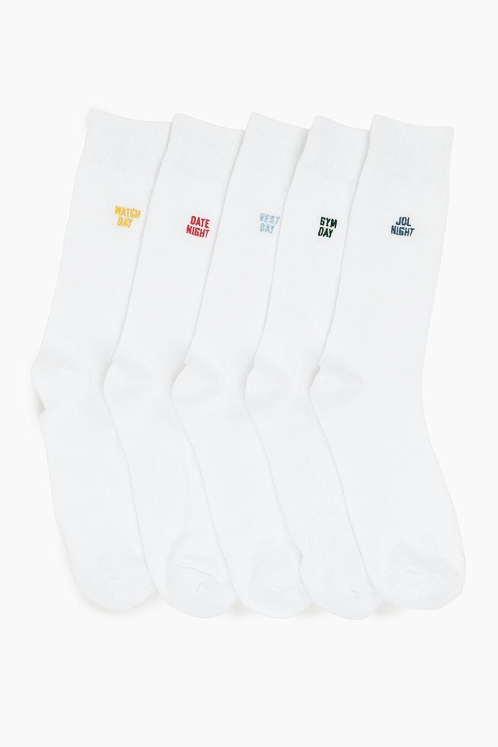 5 Pack Socks