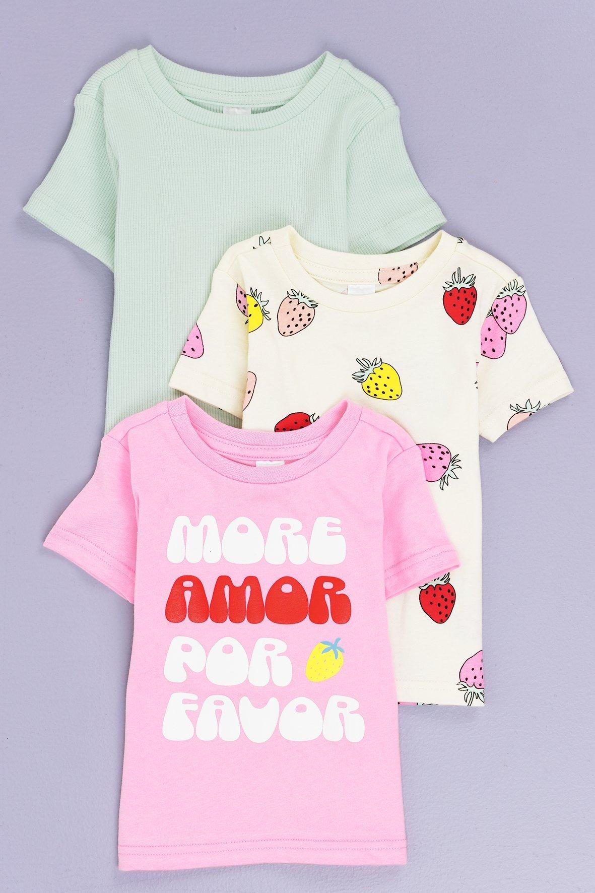 3 Pack T-Shirts