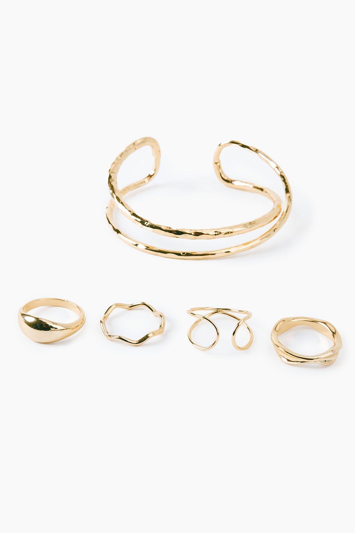 Bracelet And Ring Set