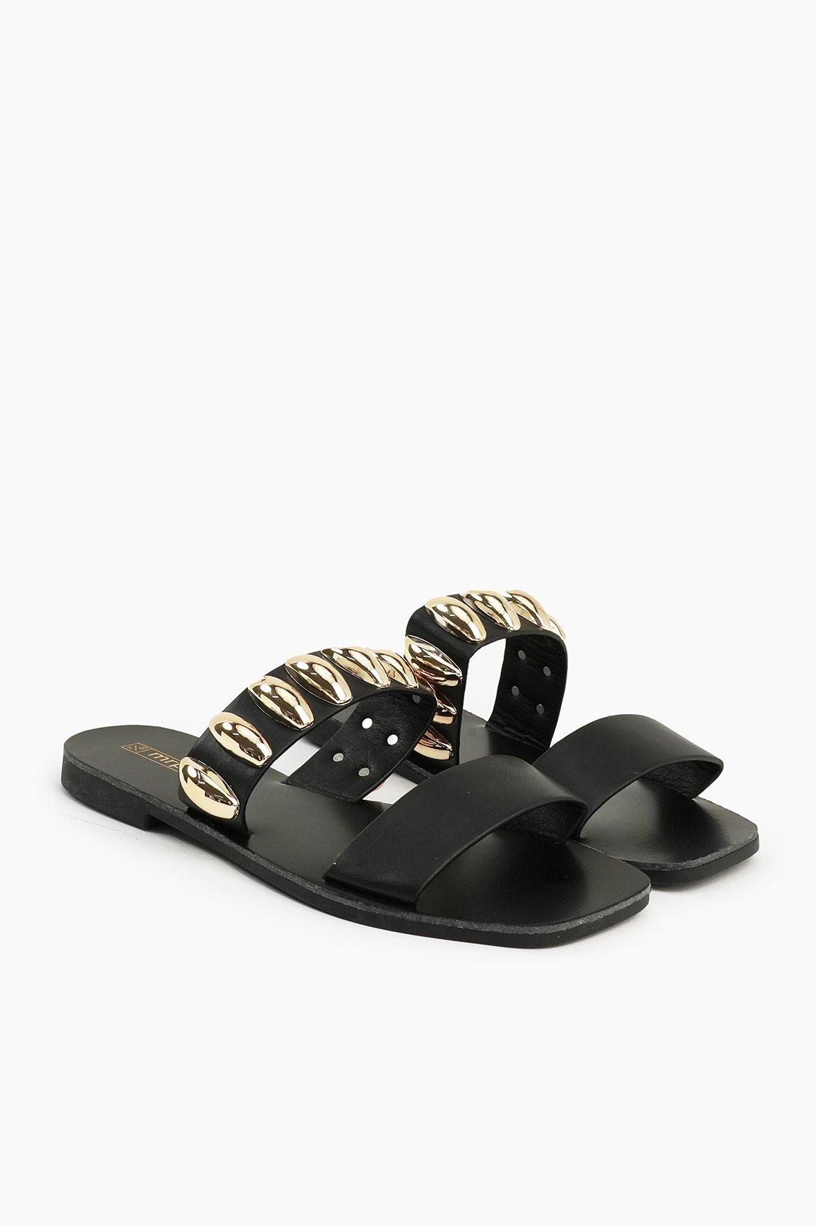 Hardware Strap Sandal