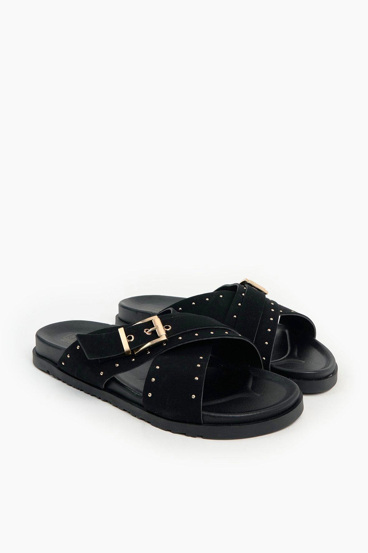 Stud Cross-over Strap Slides