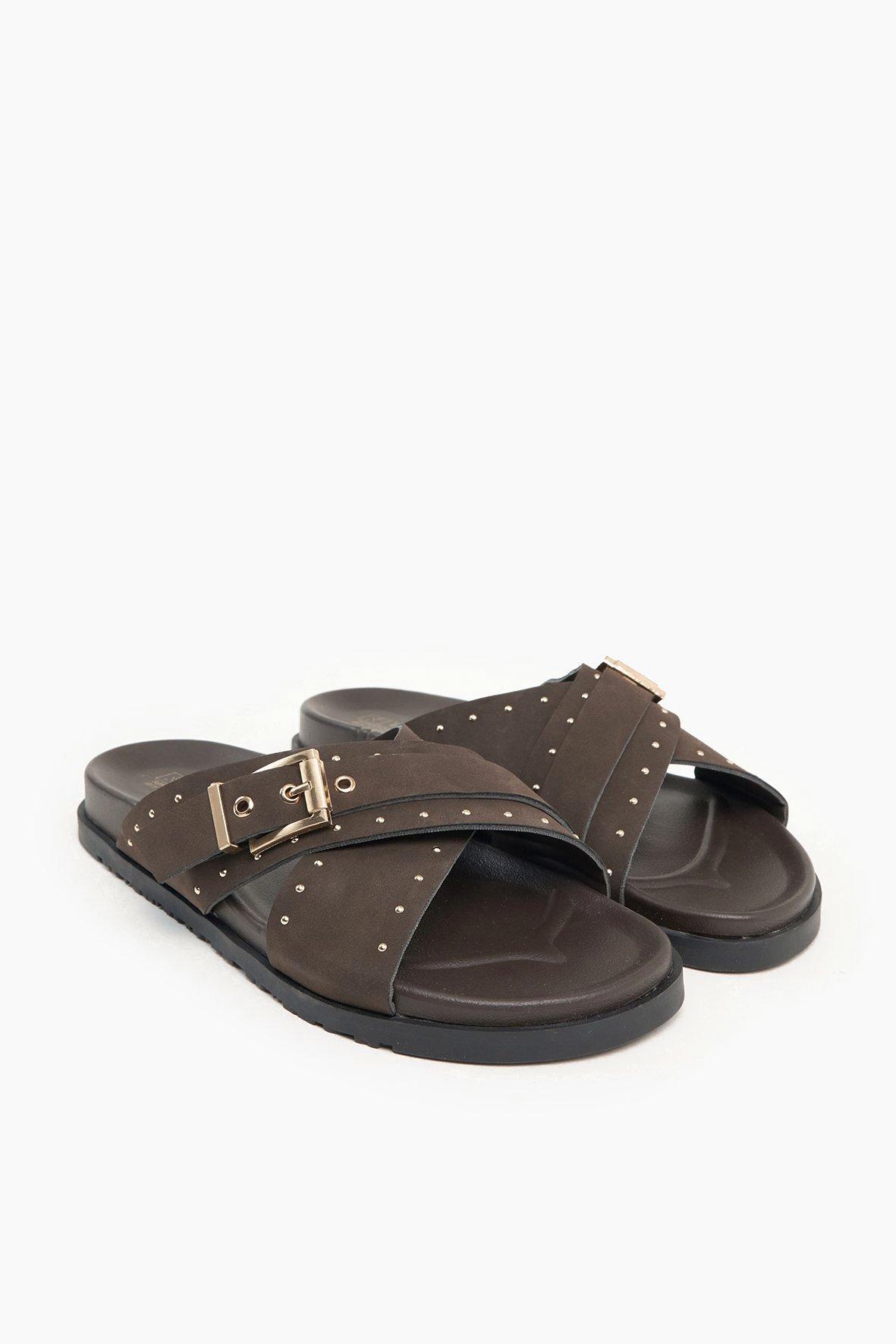 Stud Cross-over Strap Slides