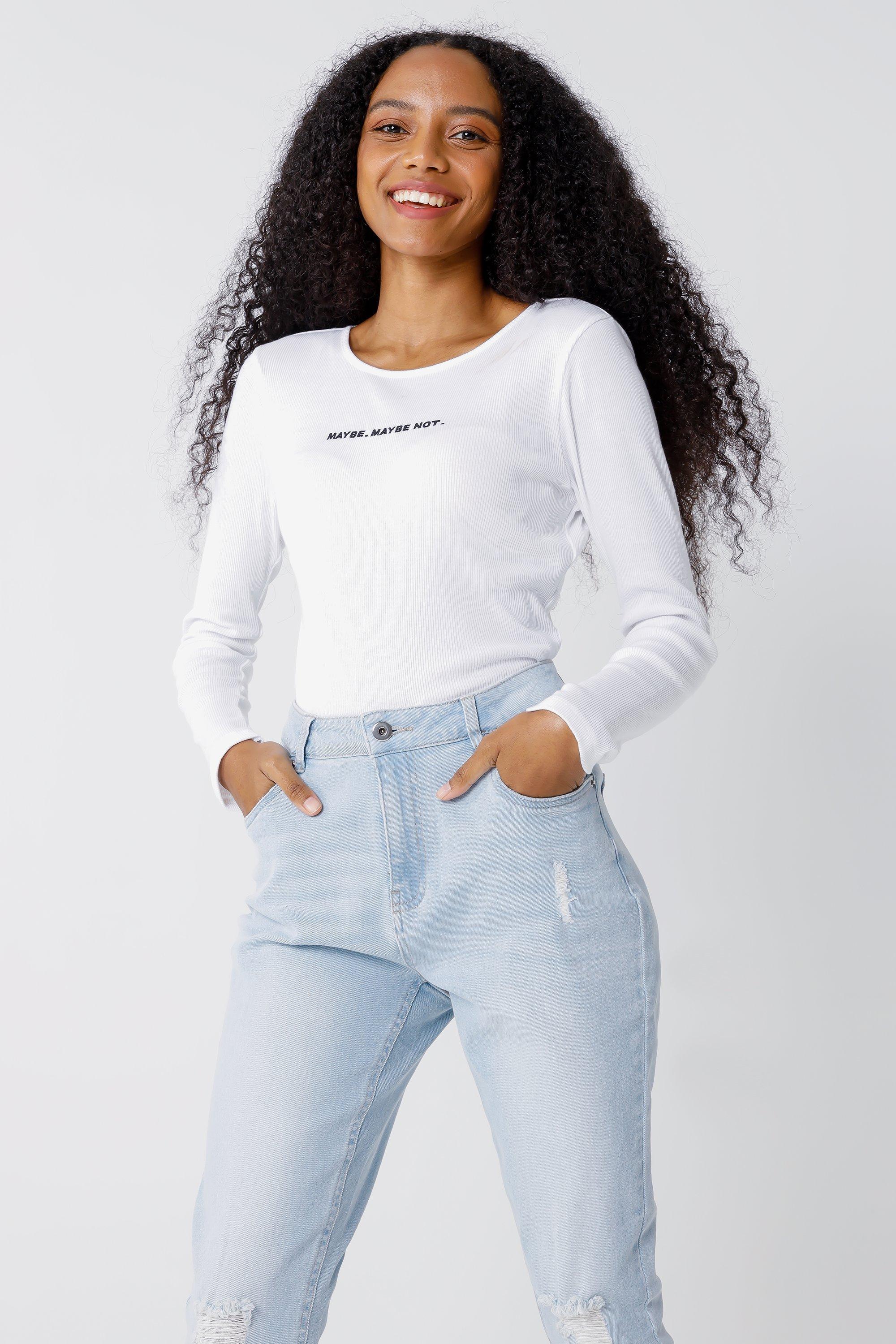 Statement Fitted Tee