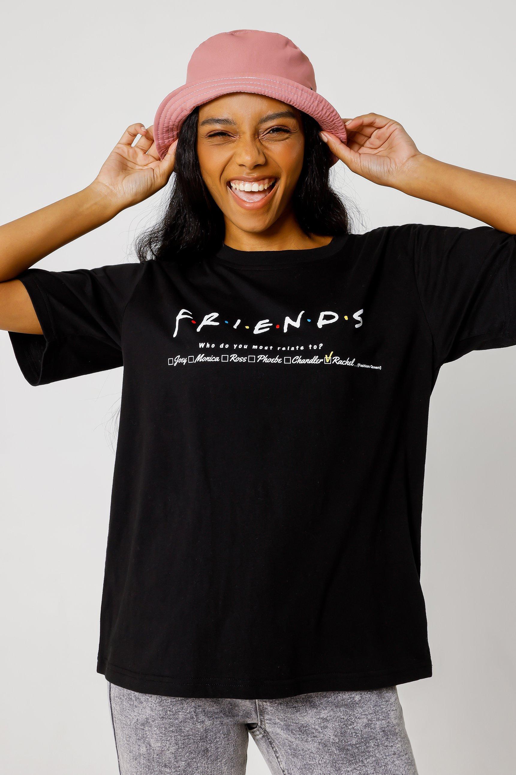 Friends Statement Slouchy T-shirt