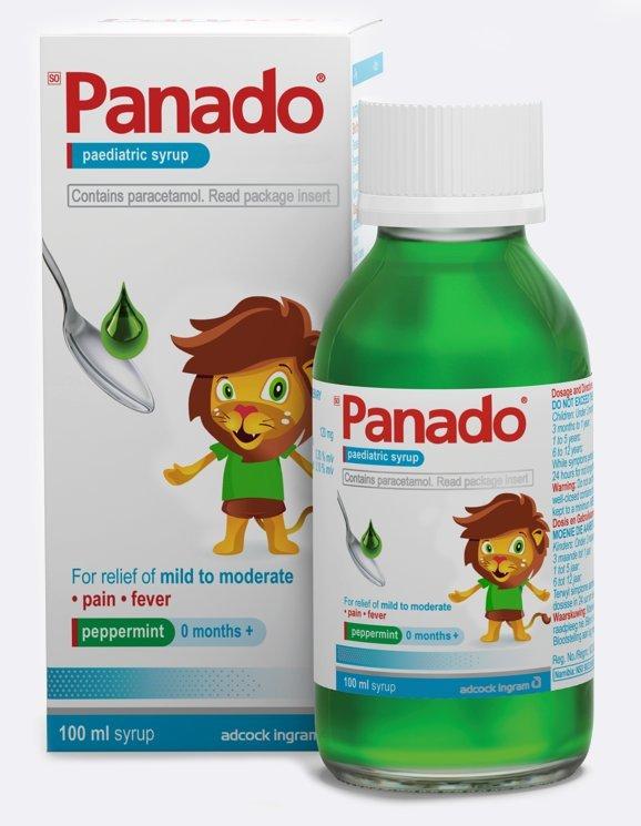 Panado Syrup Peppermint 100ml