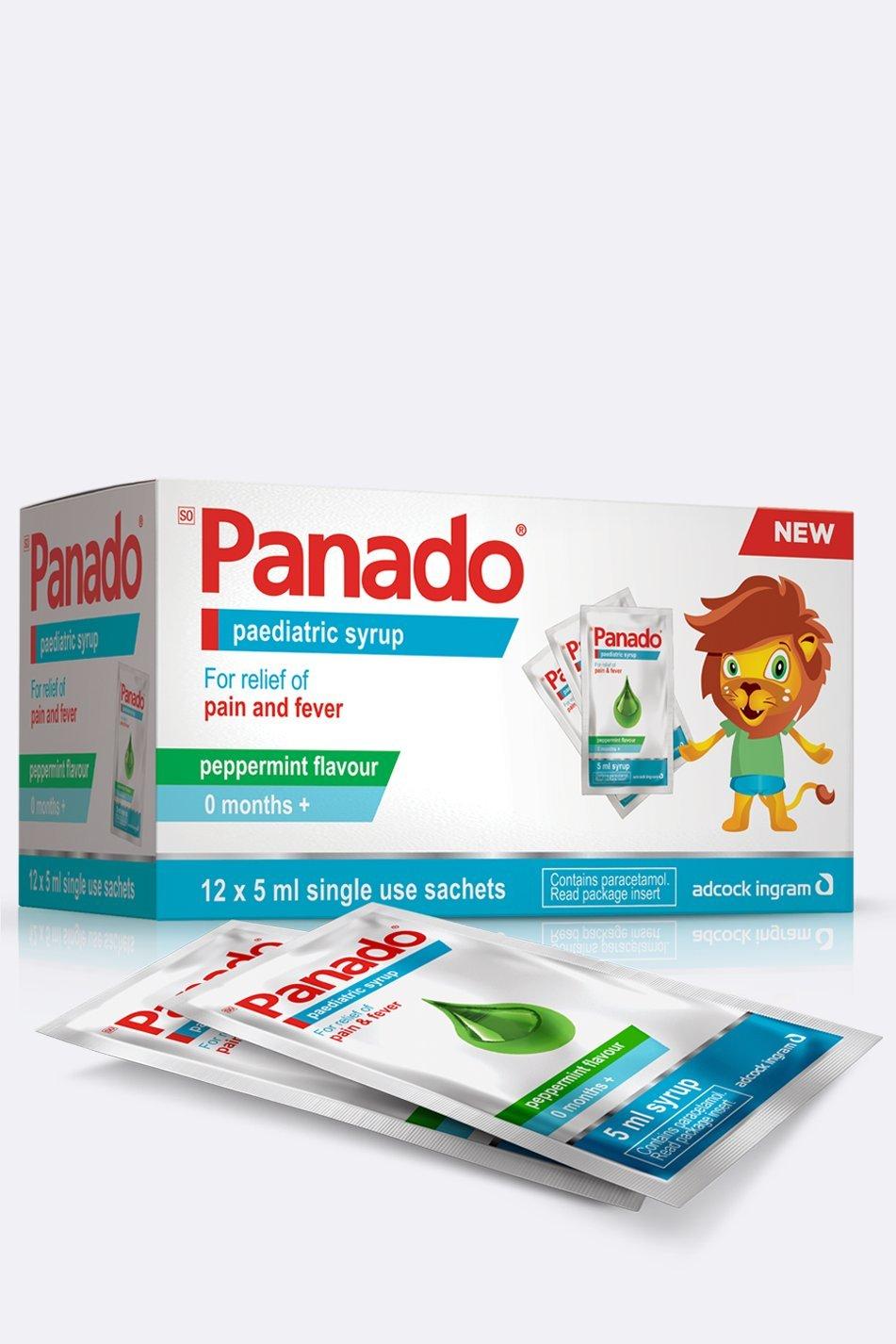 Panado Paediatric Syrup Sachets