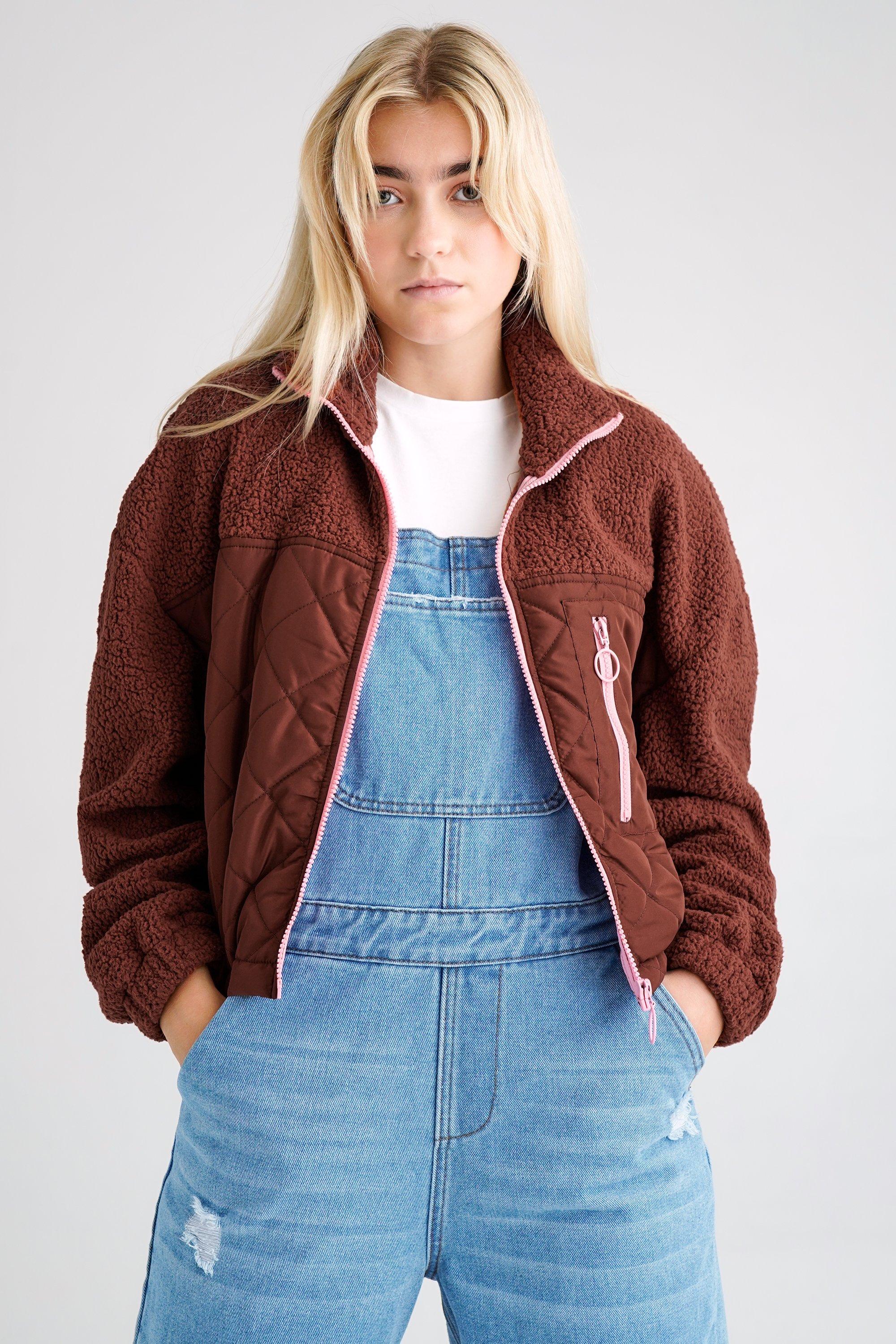 Fluffy Bomber Jacket