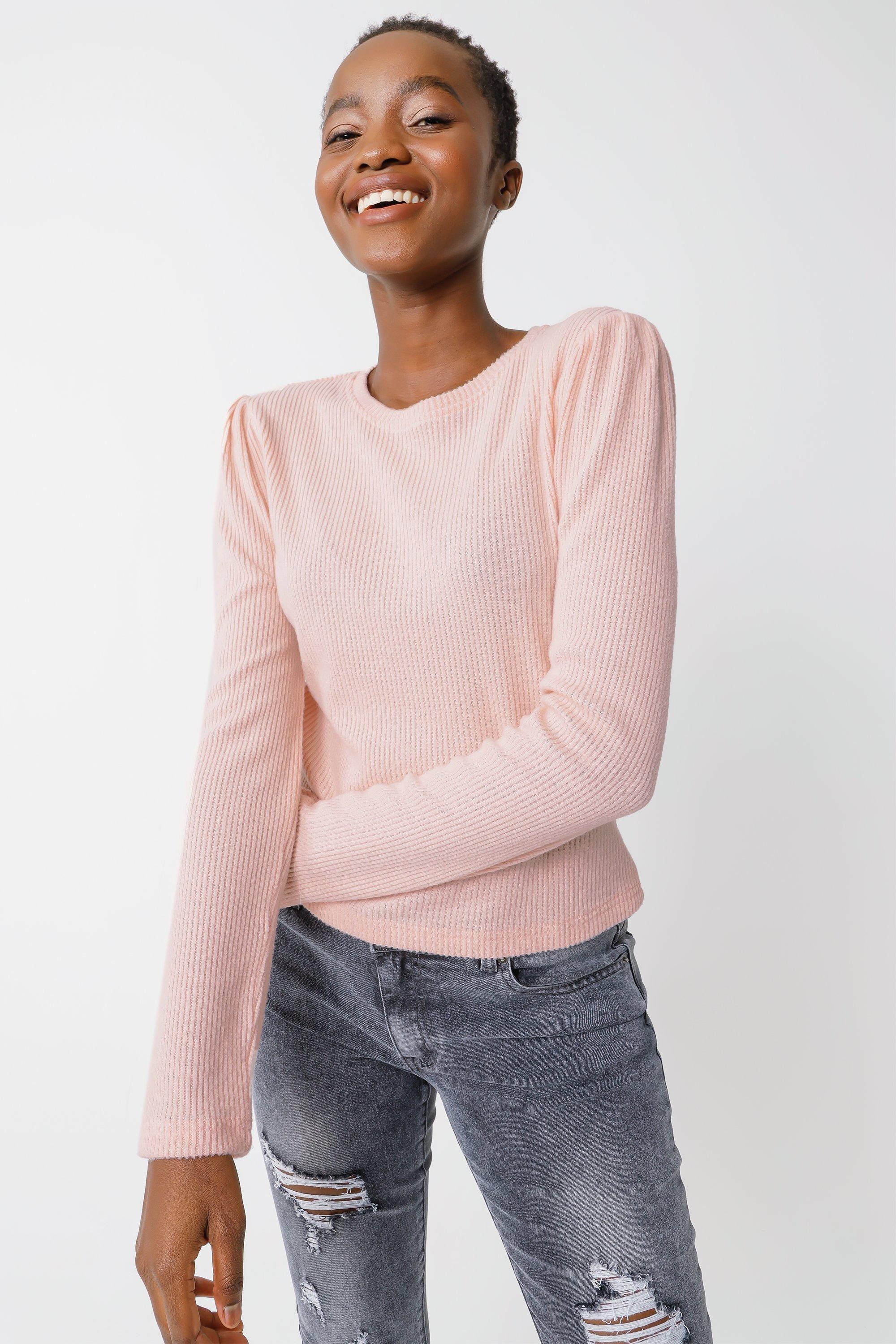 Fitted Puff Sleeve Top