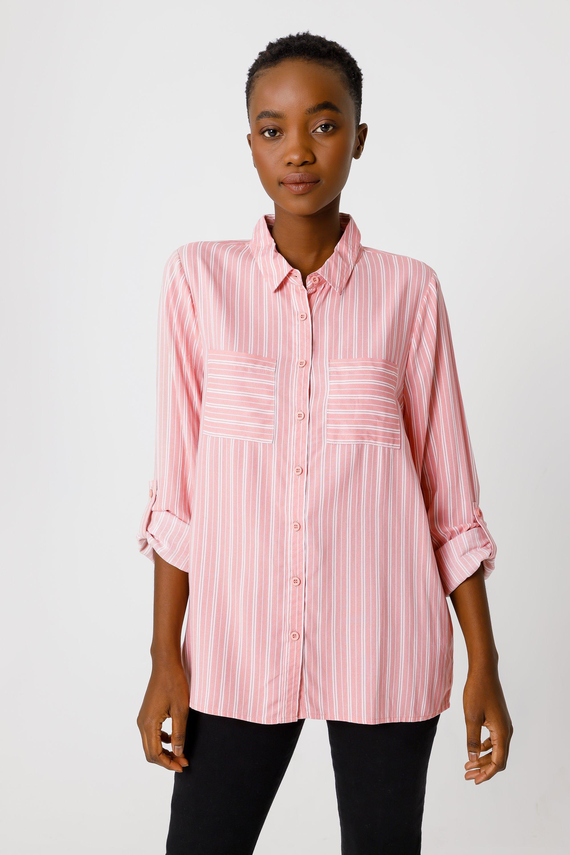 Stripe Slouchy Shirt