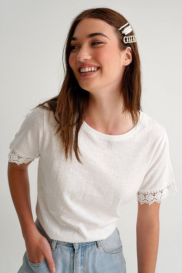 Lace Trim Tee
