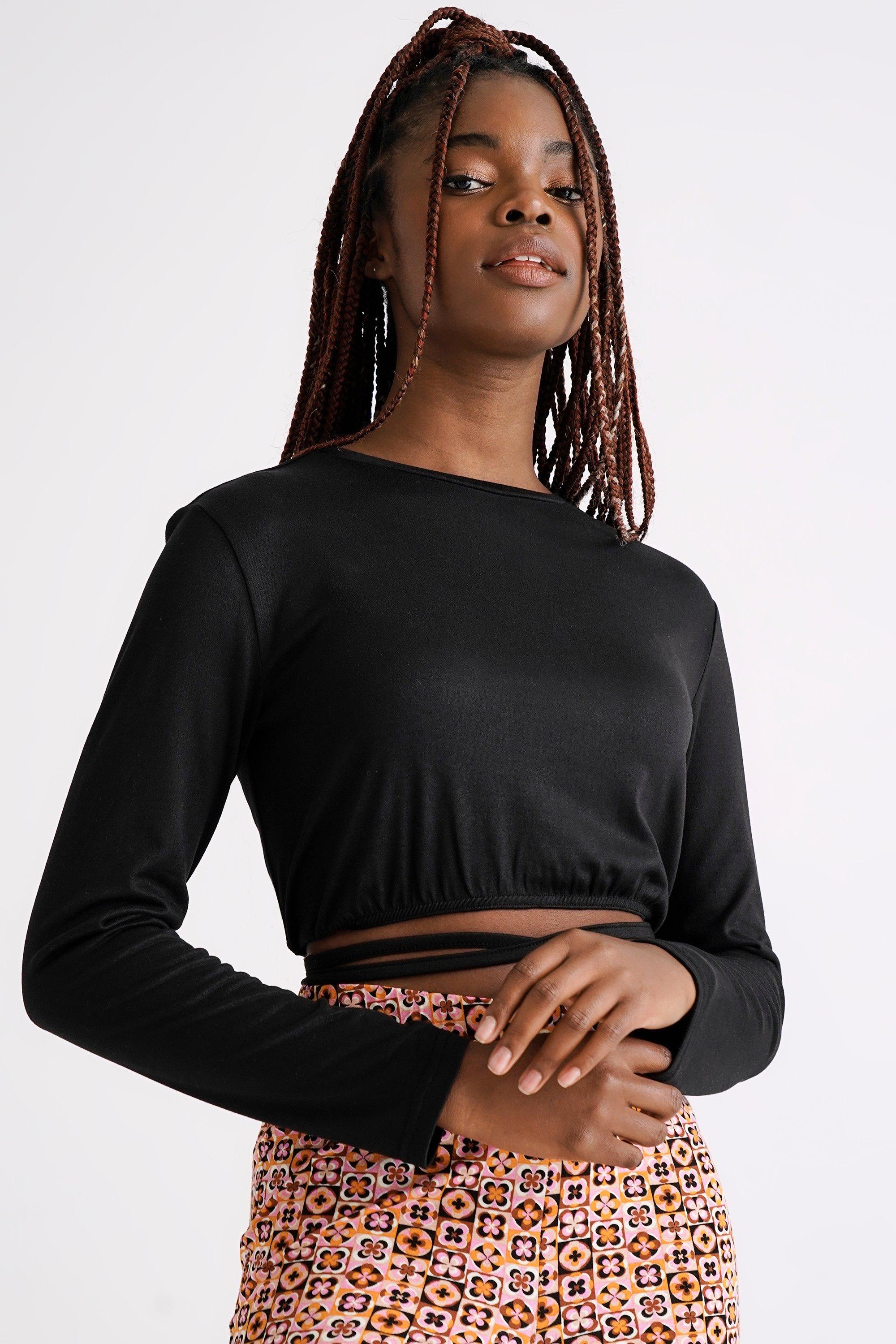 Wrap Tie Top
