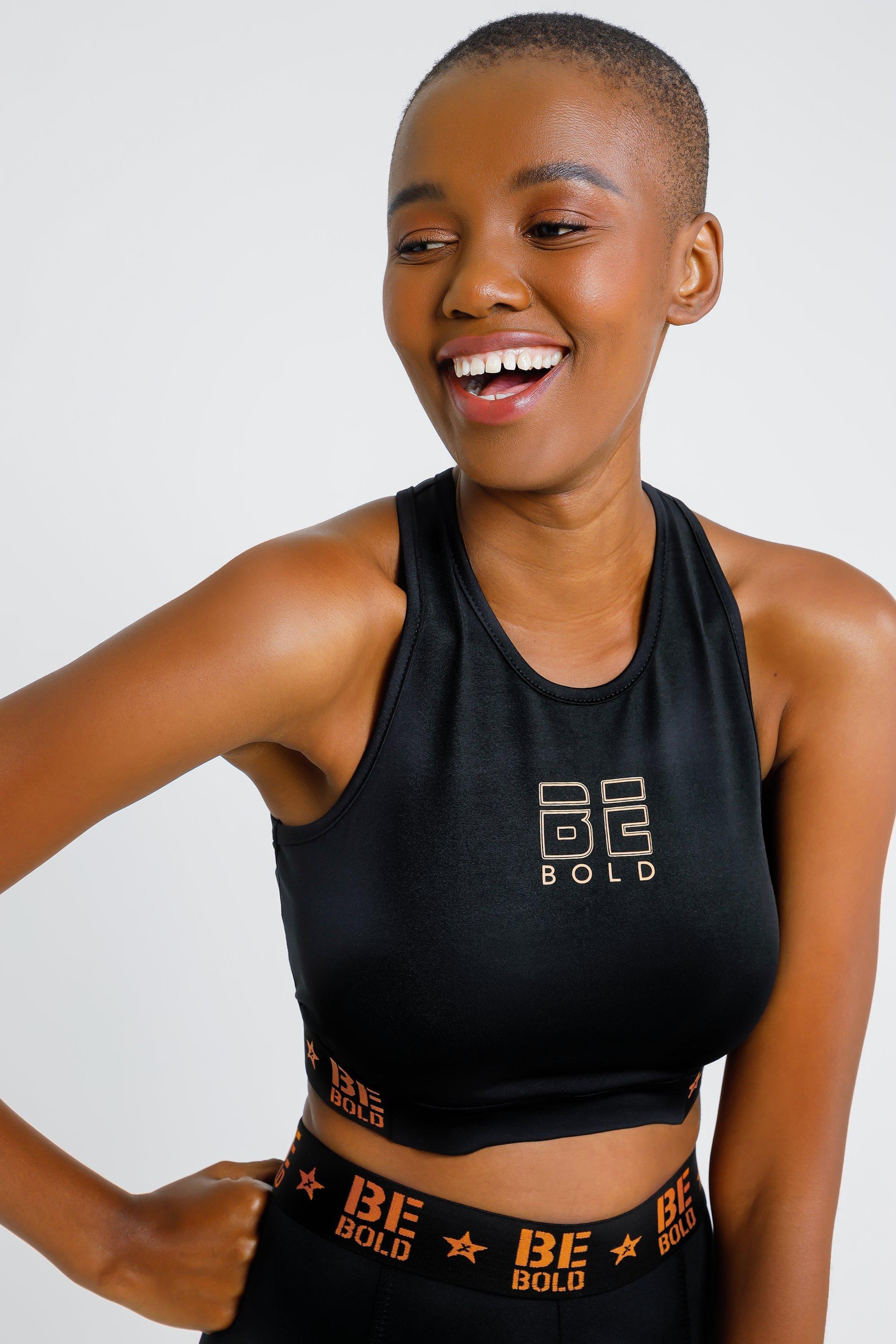 Statement Racer Crop Top