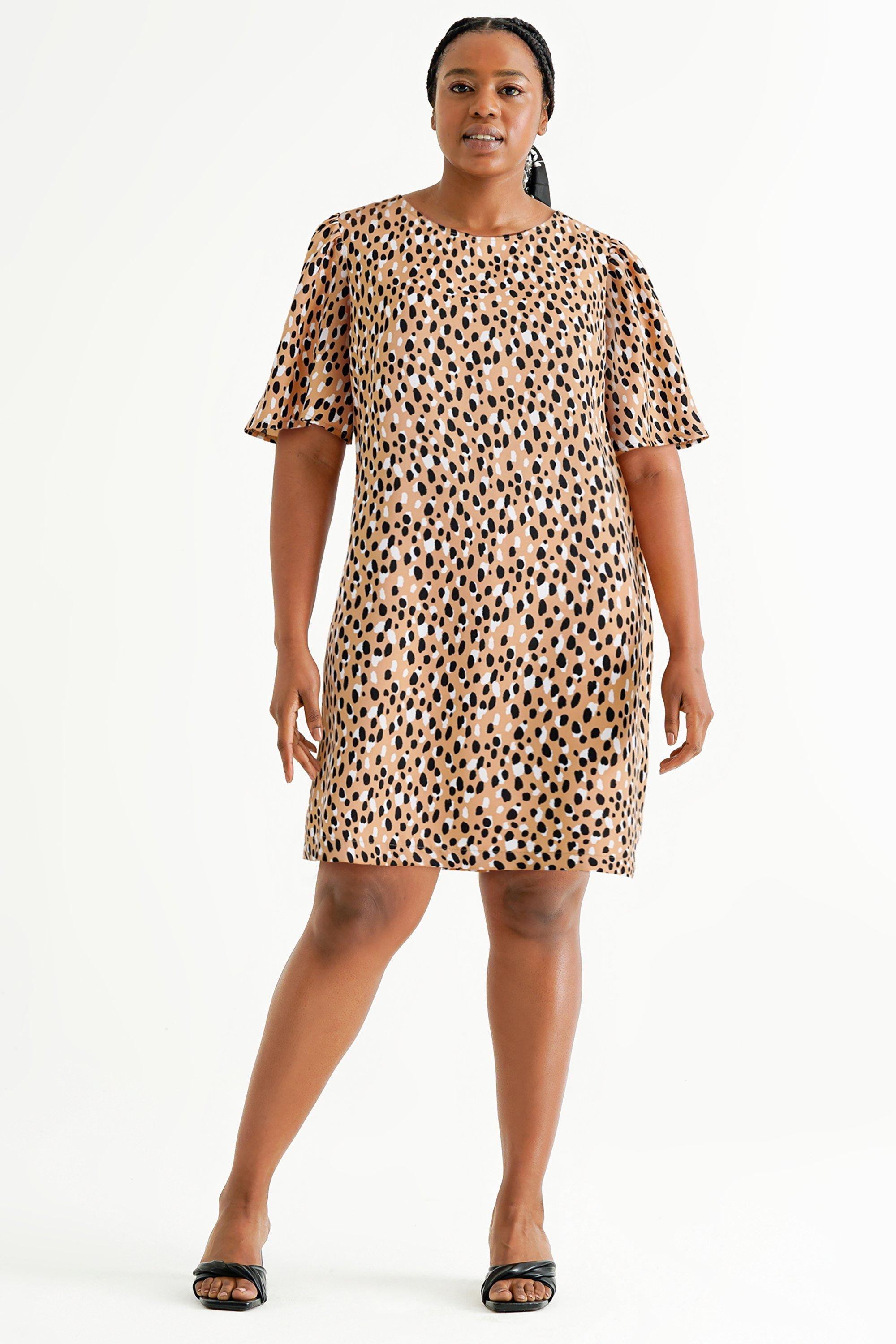 Flutter Sleeve Dress