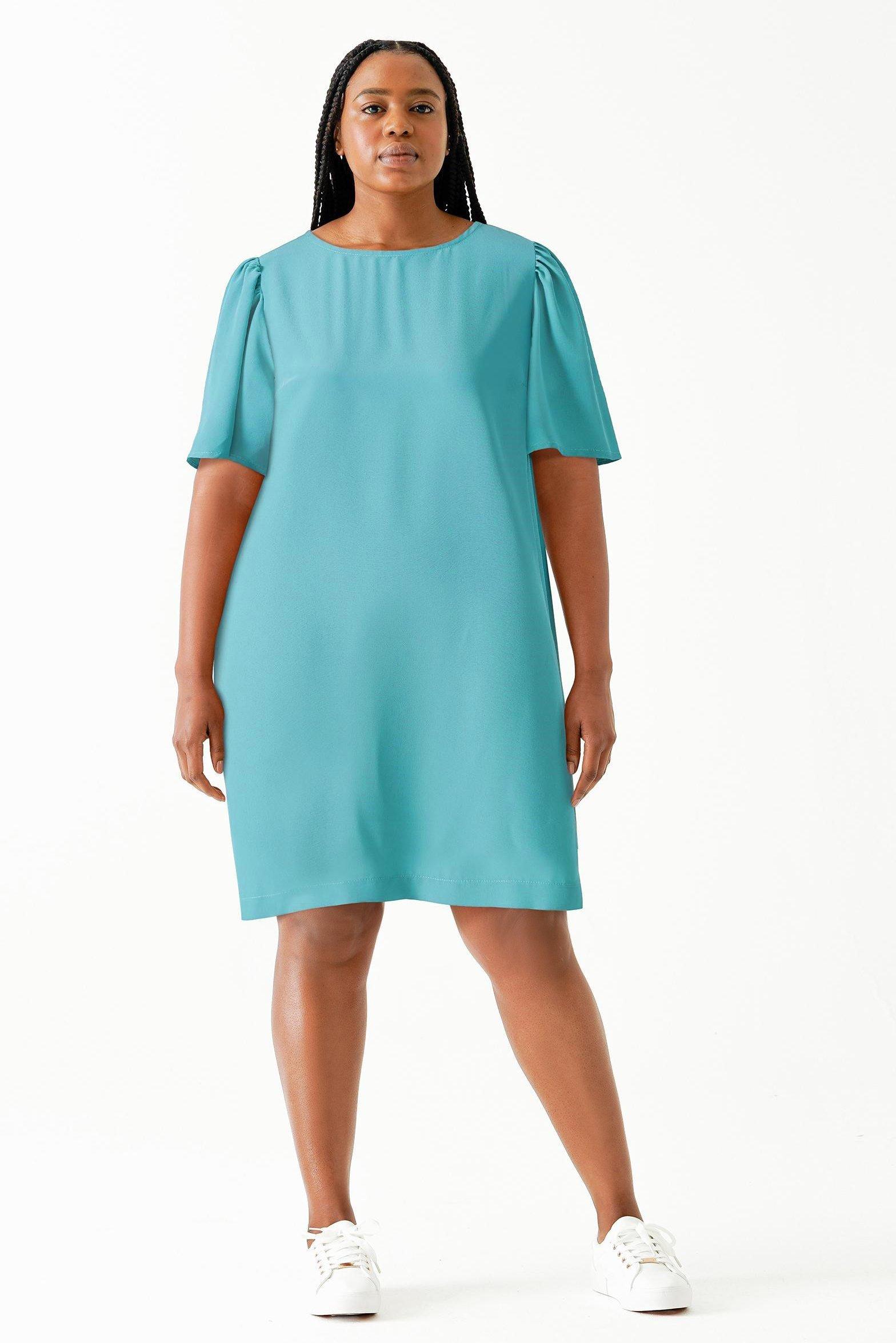 Flutter Sleeve Dress