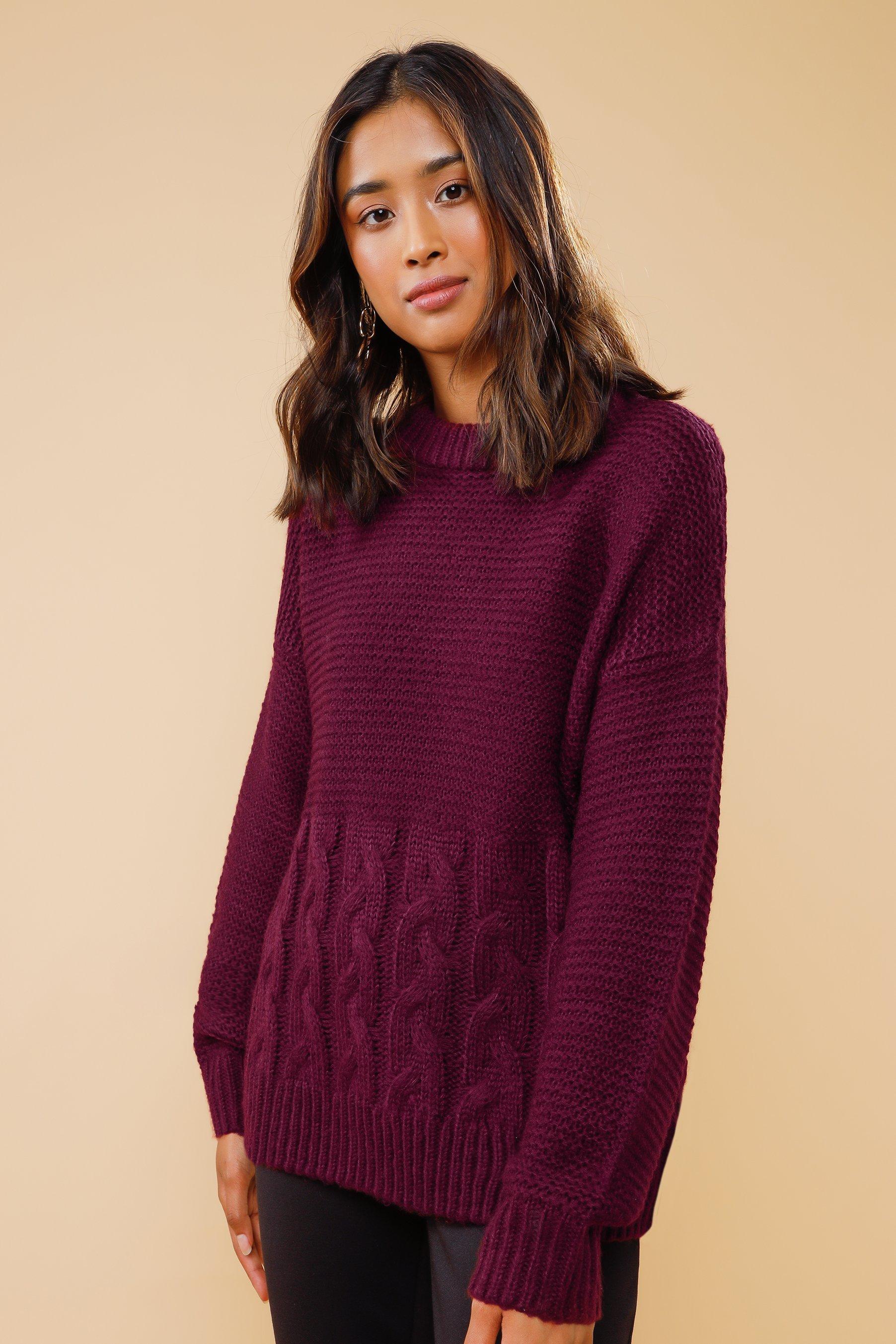 Cable Knit Pullover