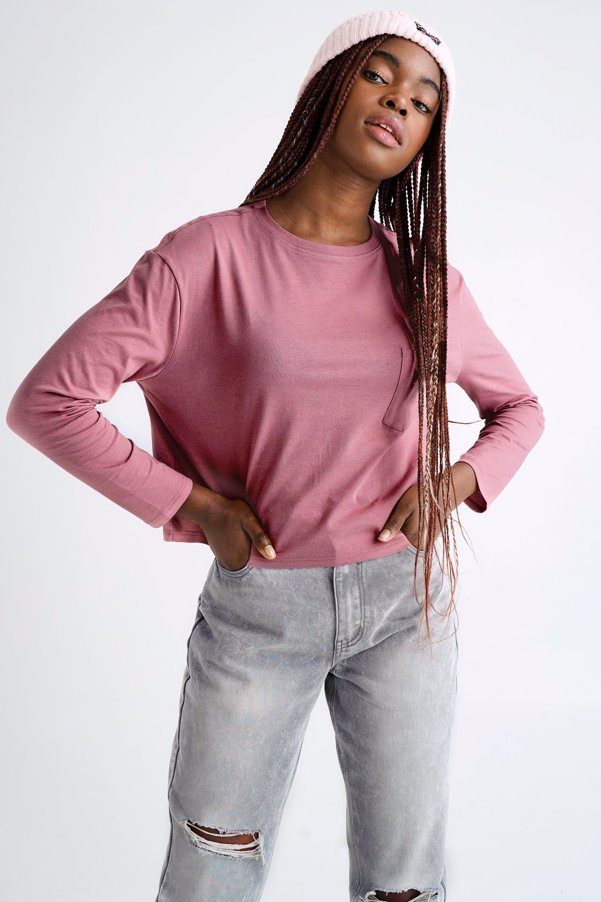 Long Sleeve Boxy Top