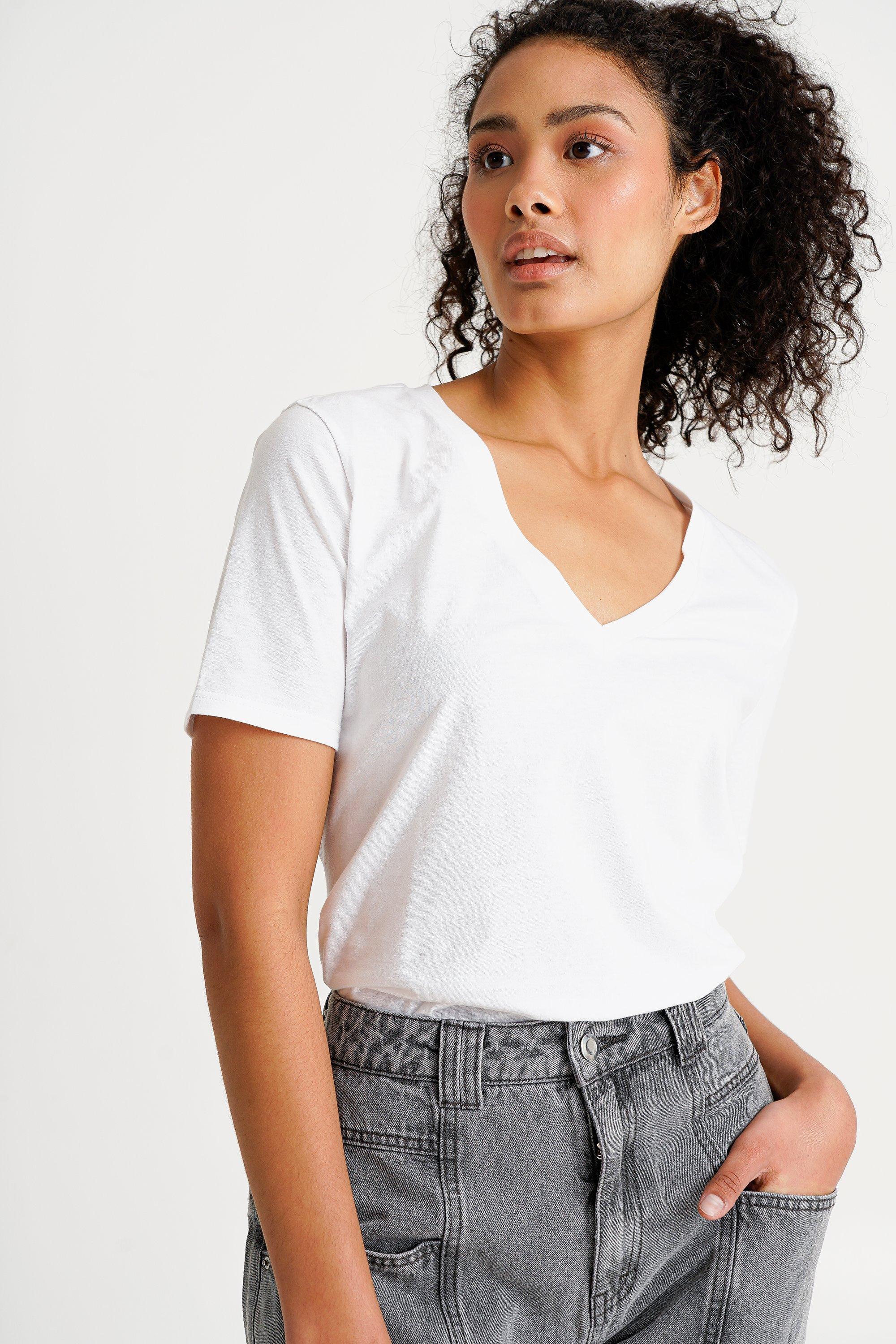 Slouchy V-neck