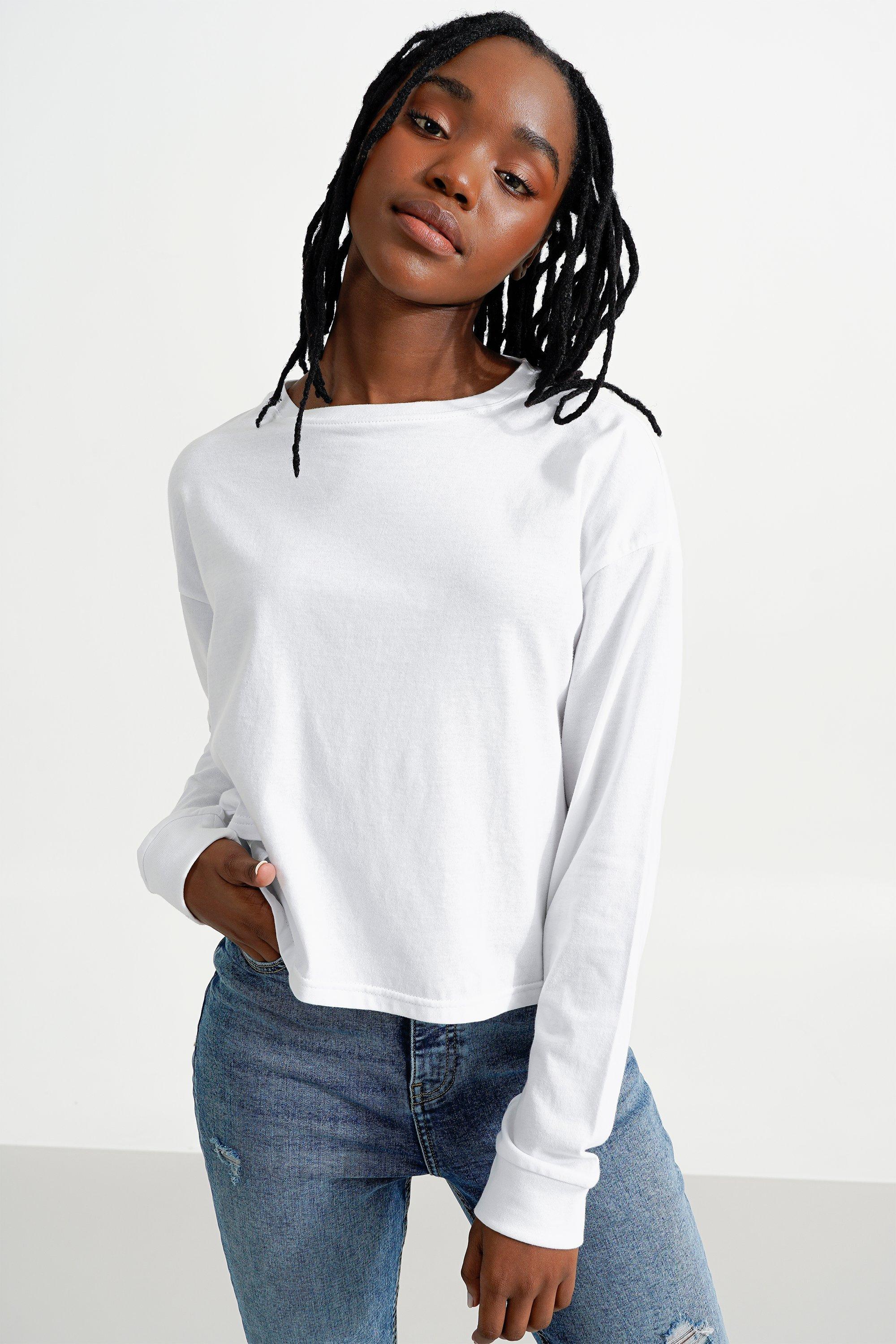 Long Sleeve Boxy Tee