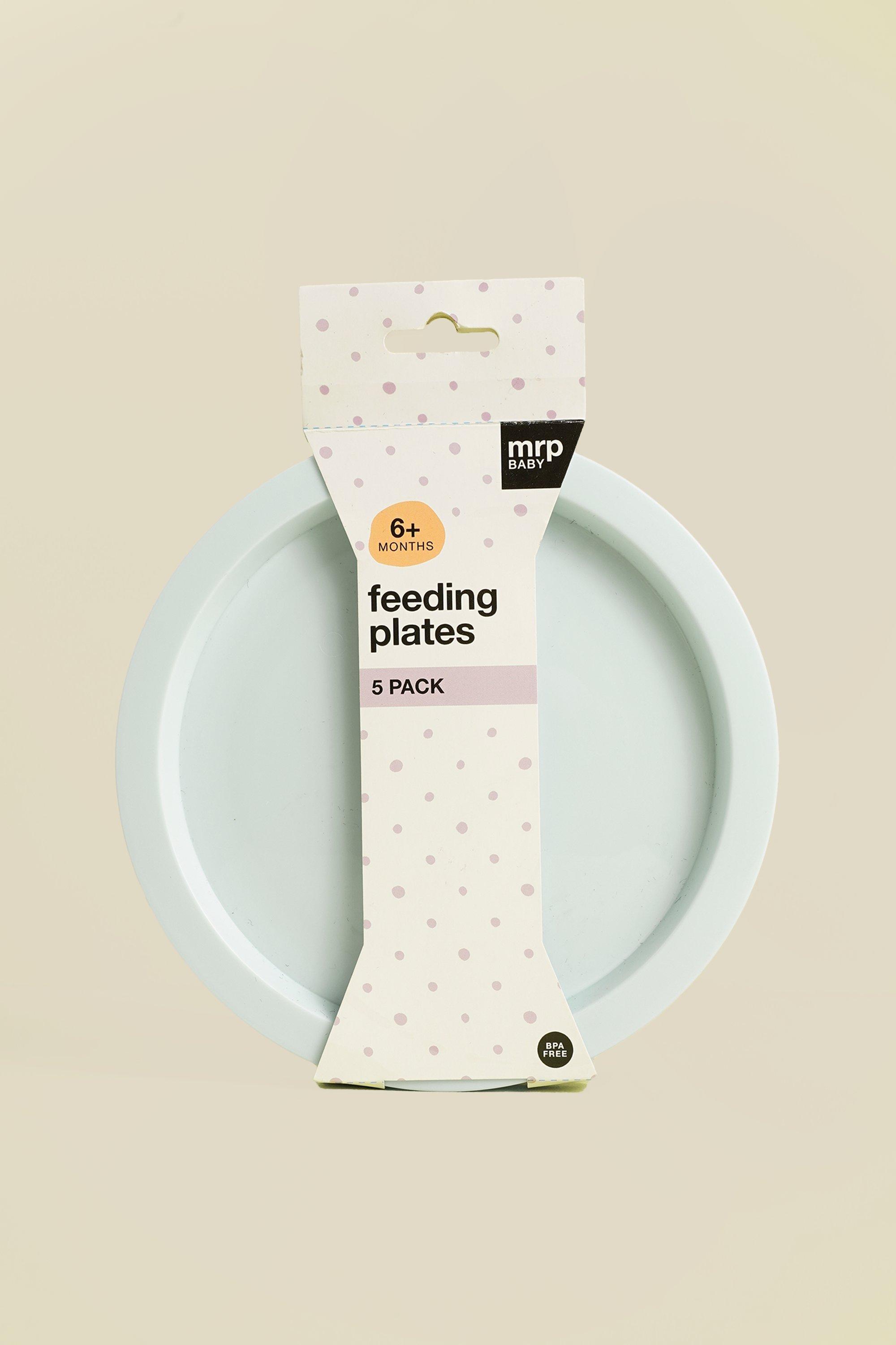 MRP Baby Feeding Plates 5 Pack