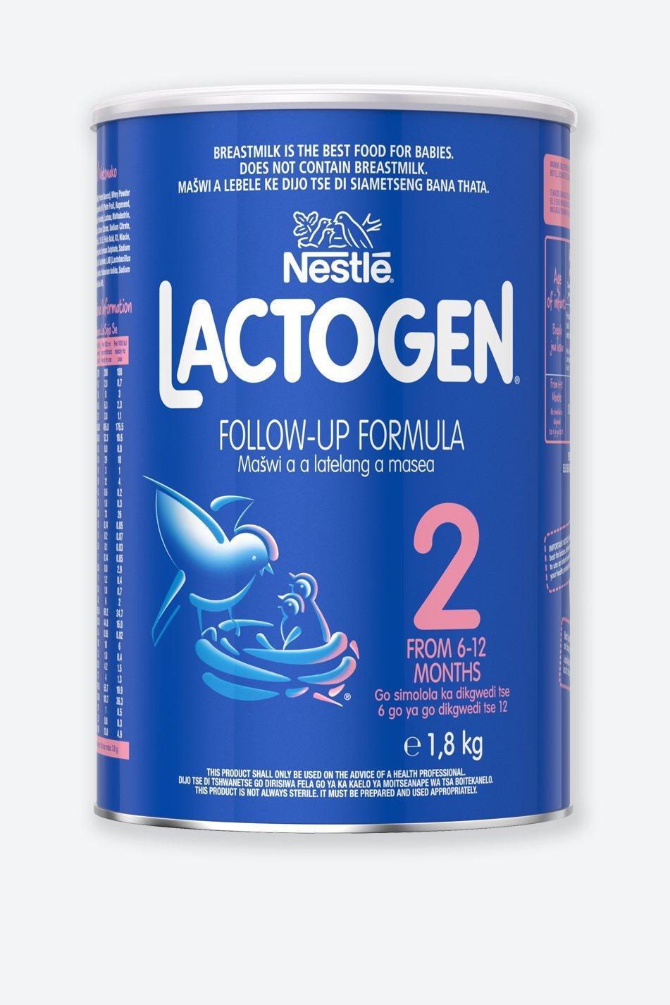 Nestle Lactogen No 2 Follow Up Infant Formula 18kg