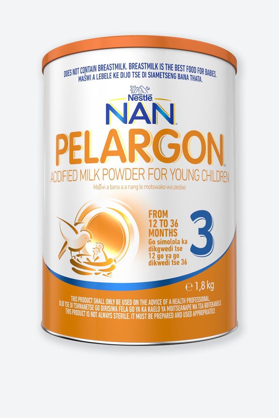 Nestle Nan Pelargon No 3 Acidified Milk Powder Formula 18kg