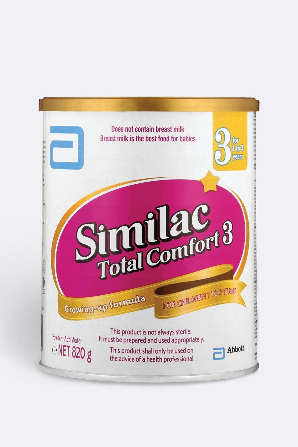 Similac Total Comfort 3 Growing On Forumula 820g