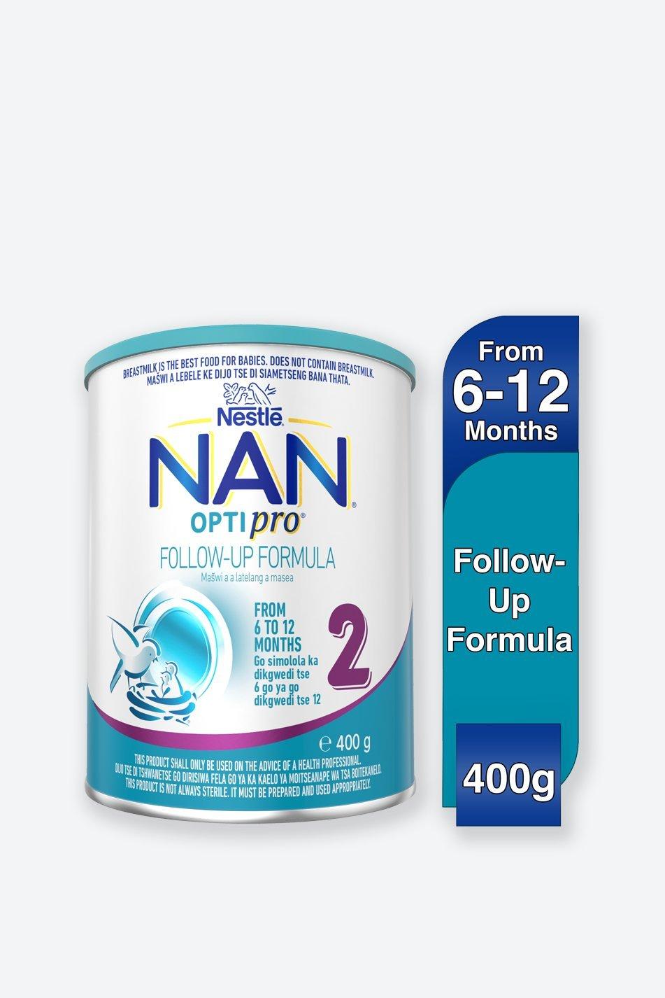 Nestle Nan Optipro No 2 Follow Up Infant Formula 400g