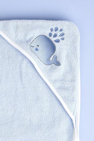 Hooded Whale Towel